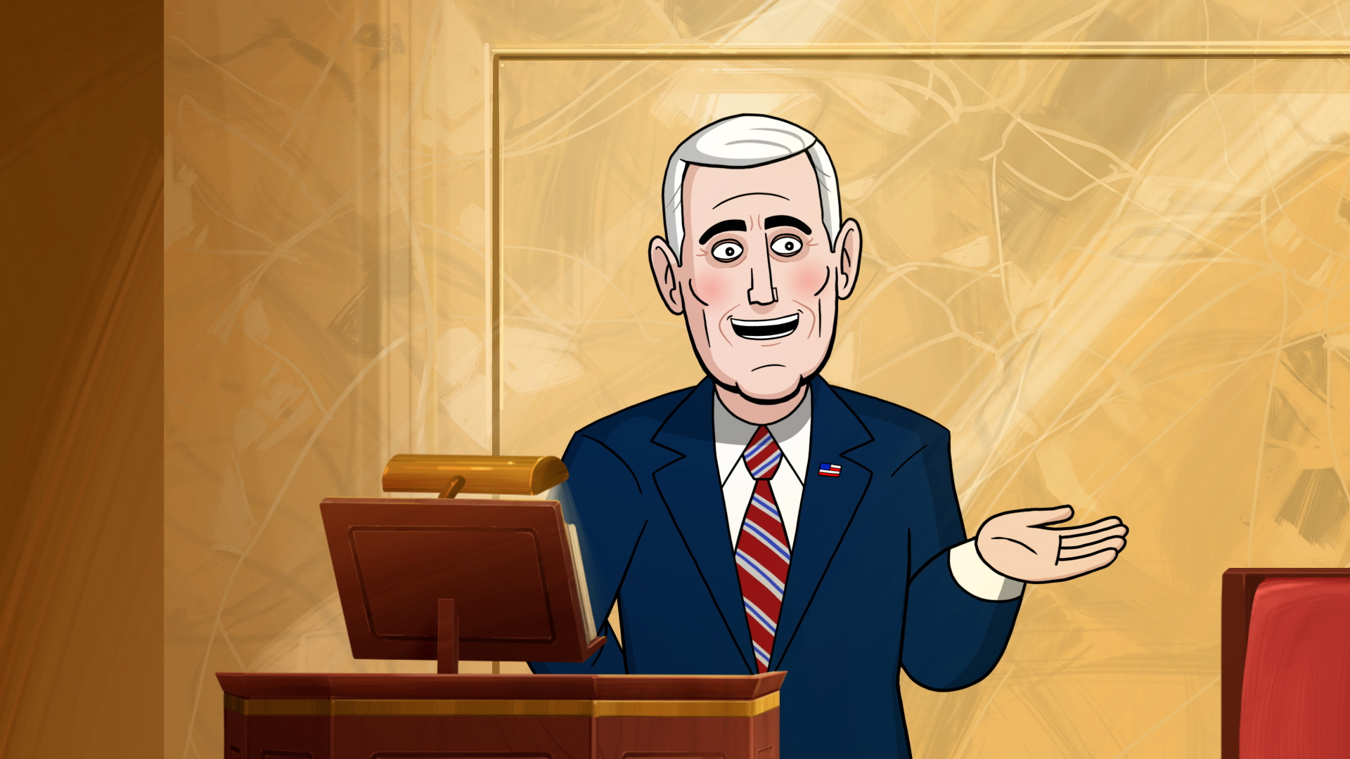 Watch Our Cartoon President Season 1 Episode 9: Church and State ...