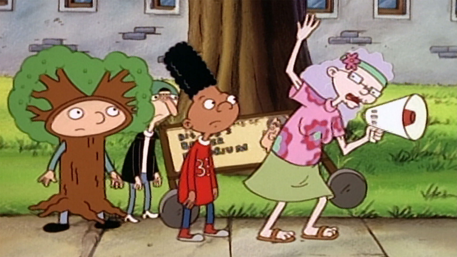 Mira ¡Oye Arnold!, temporada 2, episodio 18: Salven el árbol / El nuevo ...