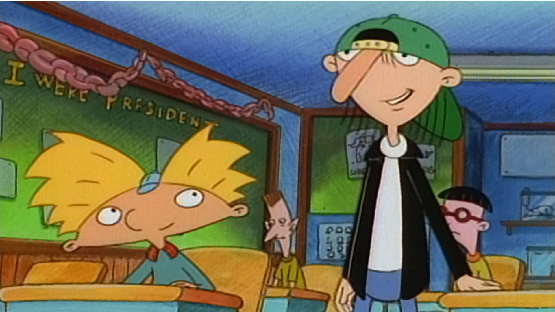 Mira ¡Oye Arnold!, temporada 2, episodio 8: Arnold salva a Sid / Un día ...