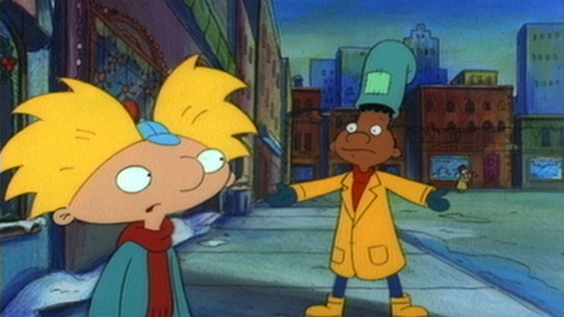 Mira ¡Oye Arnold!, temporada 1, episodio 12: El tren subterráneo / El ...