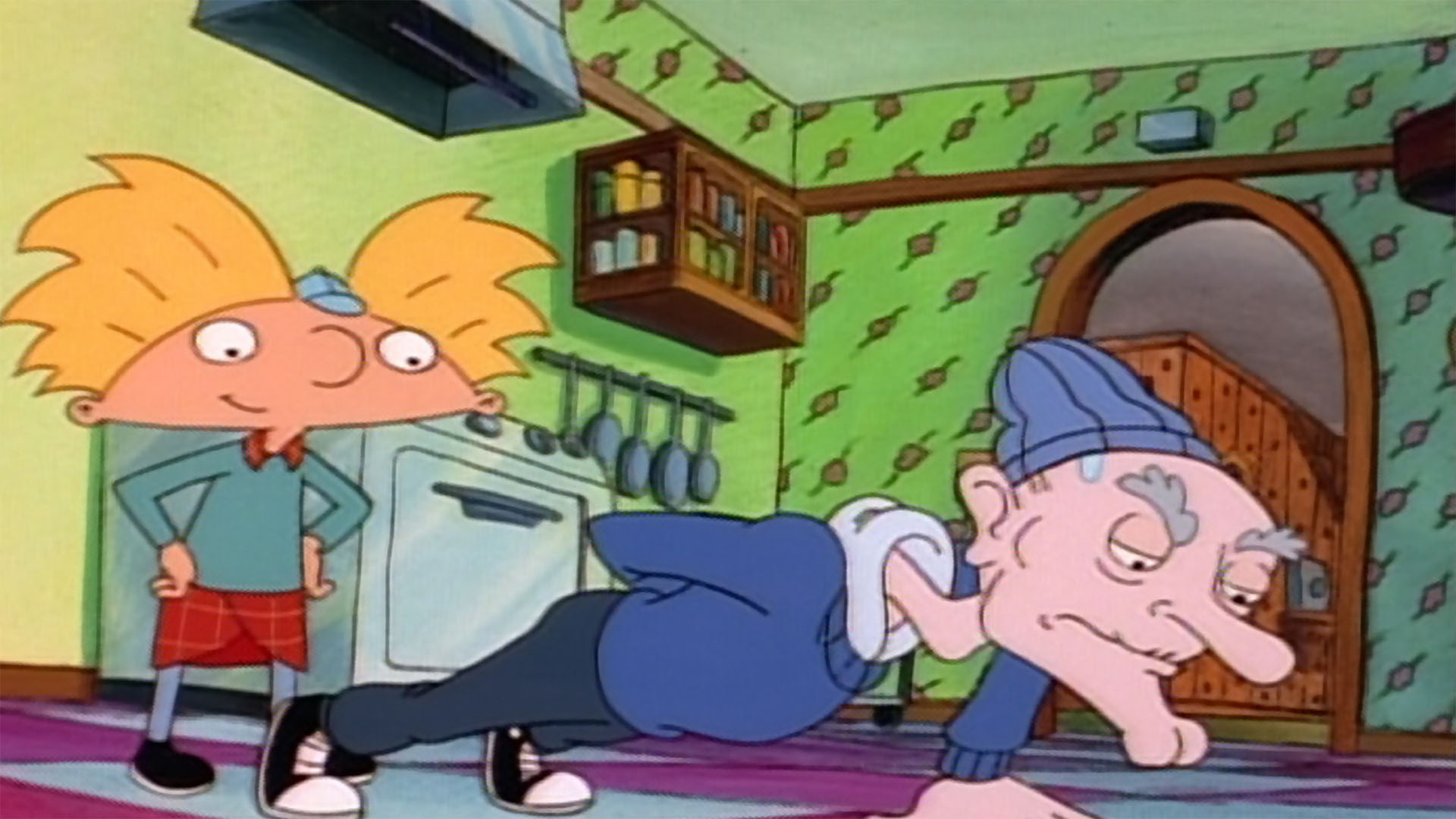 Mira ¡Oye Arnold!, temporada 2, episodio 16: Steely Phil / El día de ...