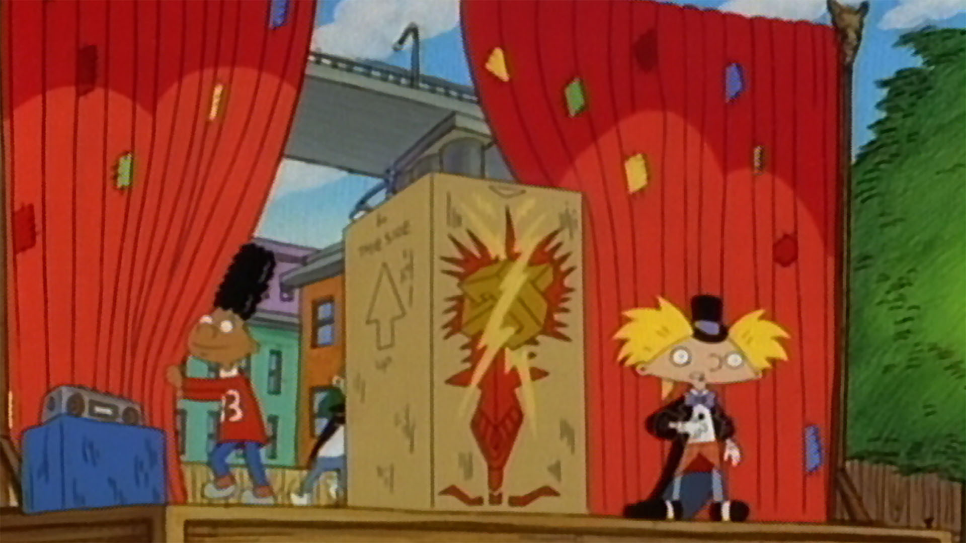 Mira ¡Oye Arnold!, temporada 1, episodio 18: Función de magia / 24 ...