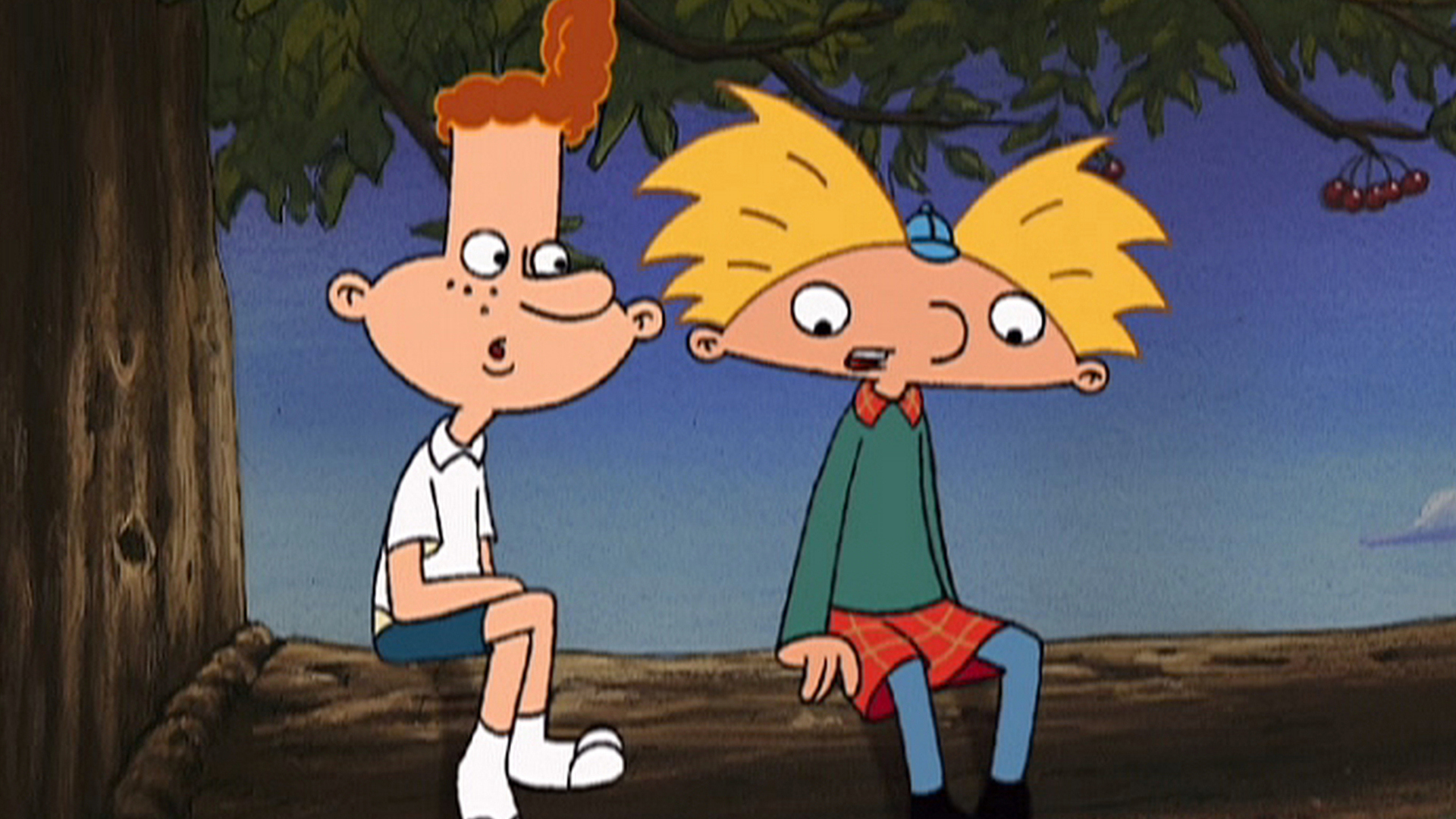 Mira ¡Oye Arnold!, temporada 5, episodio 5: Atrapados en un árbol ...