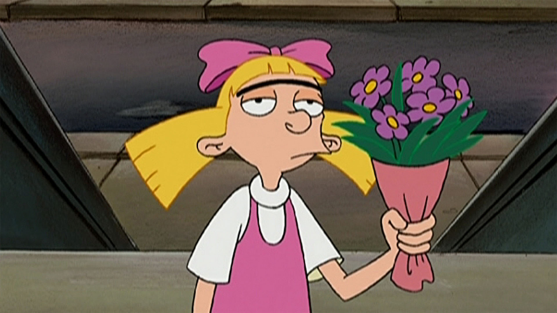 Mira ¡Oye Arnold!, temporada 4, episodio 14: Helga camina dormida ...