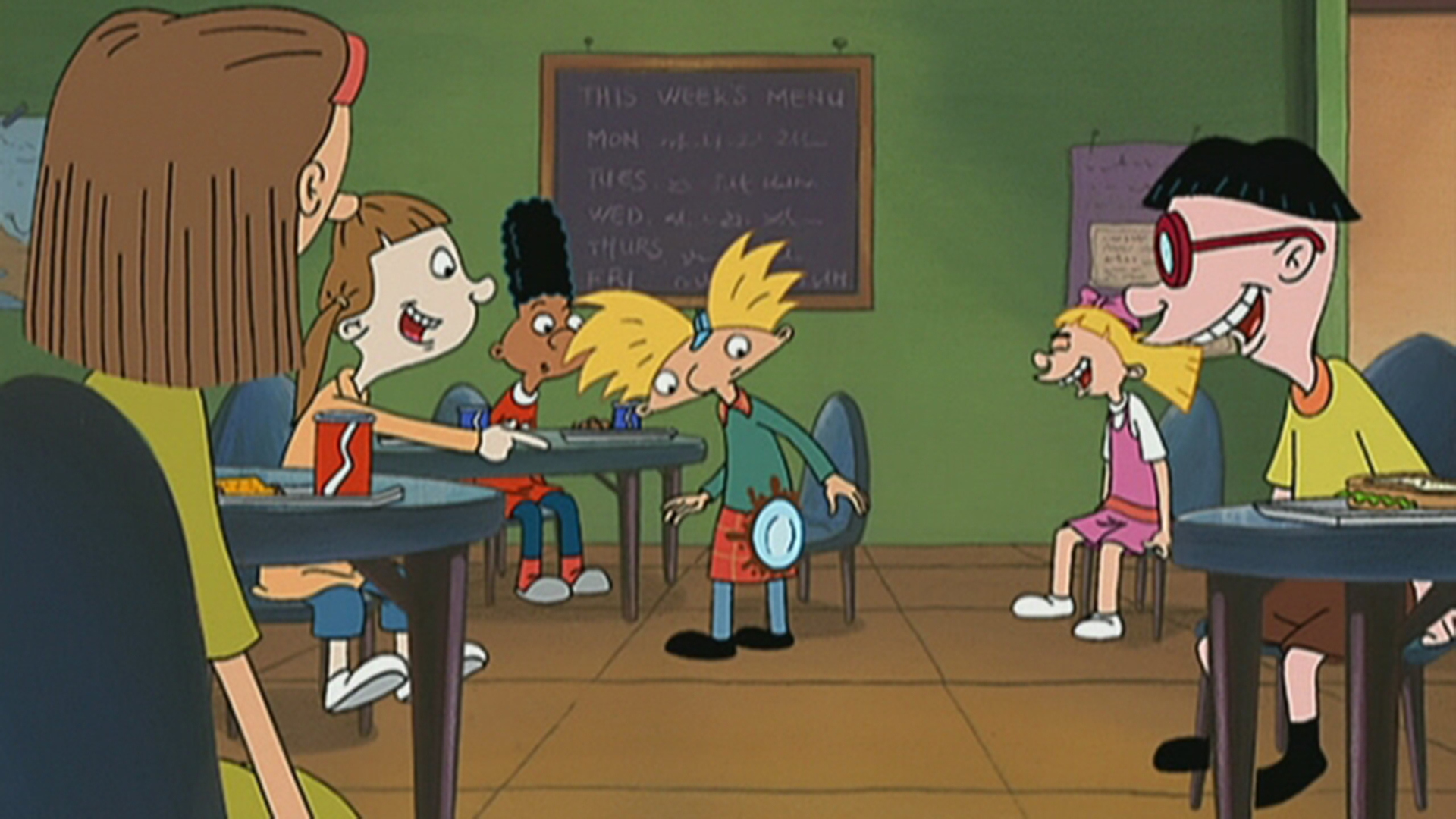 Mira ¡Oye Arnold!, temporada 5, episodio 18: El día de los inocentes en ...