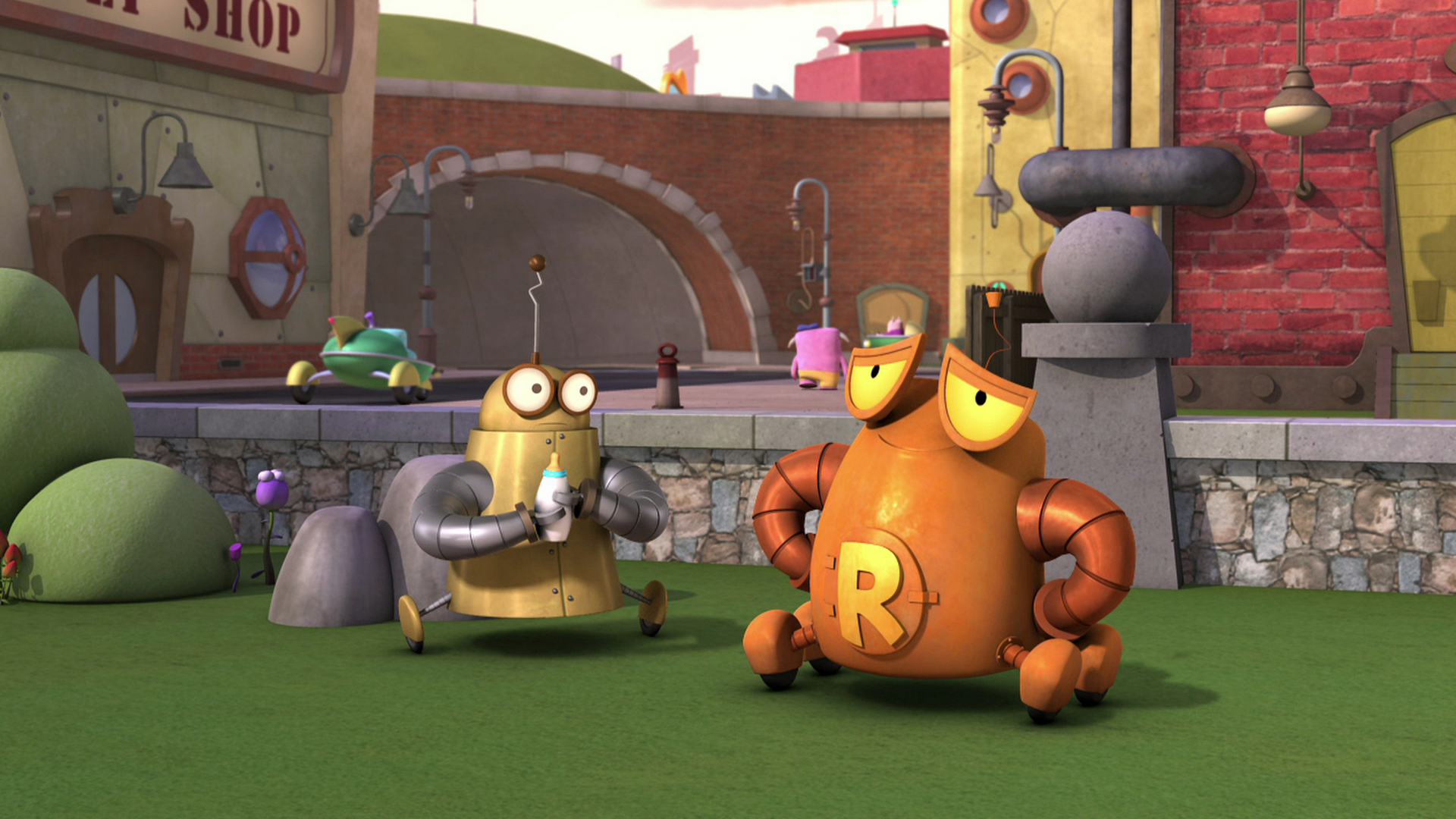 Watch Robot And Monster Season 1 Episode 16: The Party/First ...
