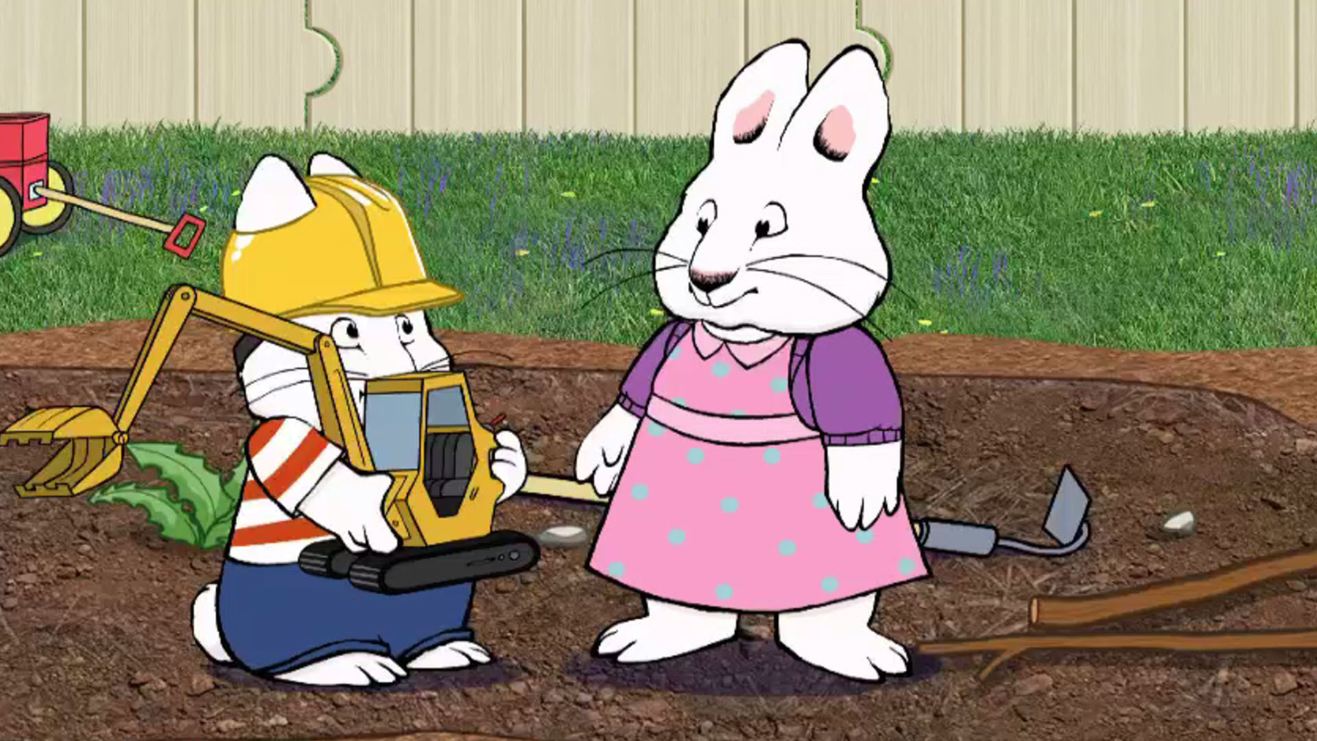 Ve Max y Ruby: Max y Ruby - A Jardín Comunitario/El campamento de Ruby ...