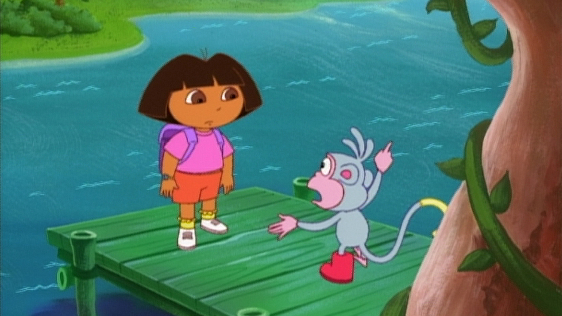 Mira Dora the Explorer, temporada 1, episodio 9: Rio Grande en ...