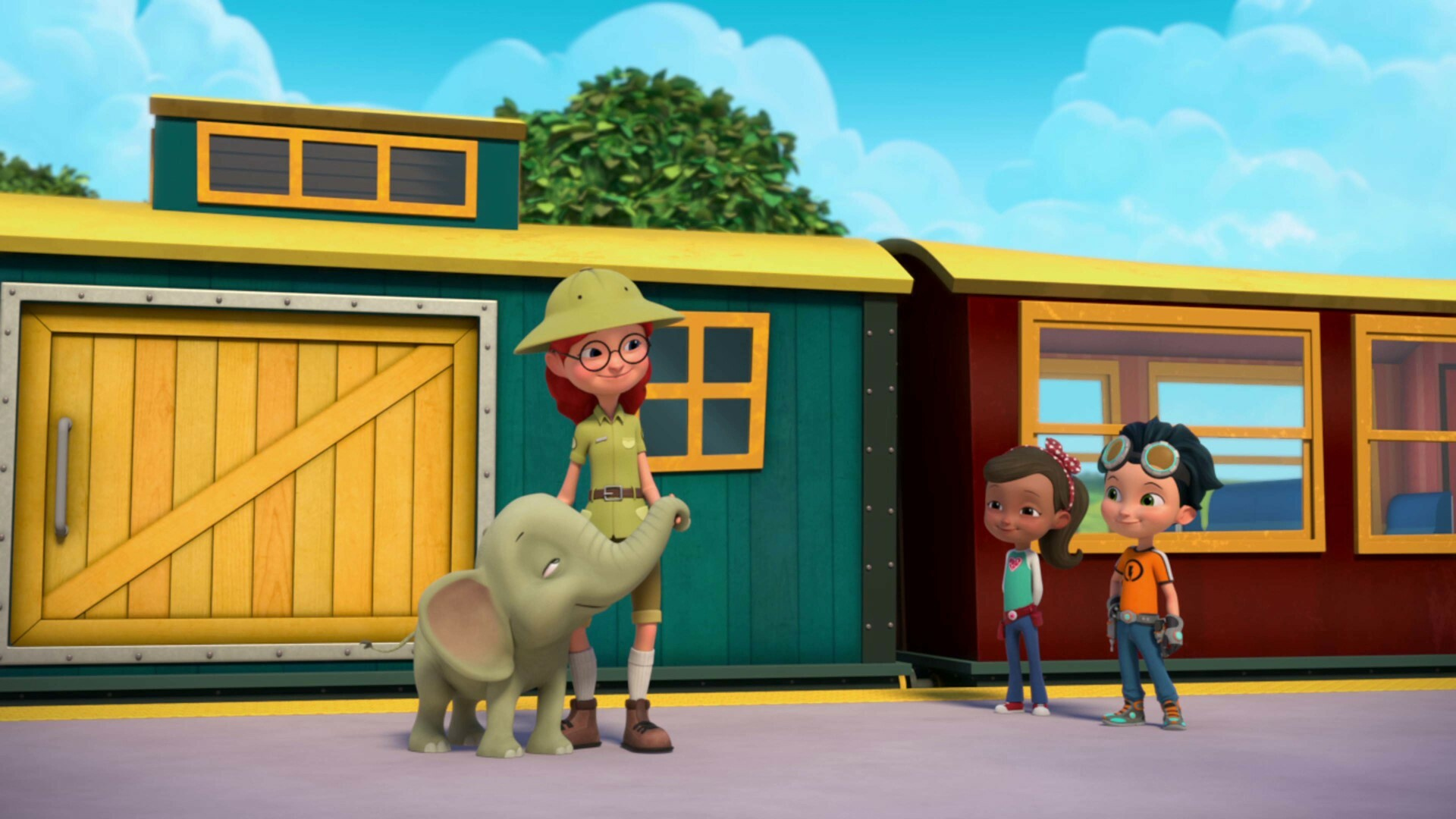 Ve Rusty Rivets: Rusty Rivets - El Expreso Elefante de Rusty/Rusty y ...
