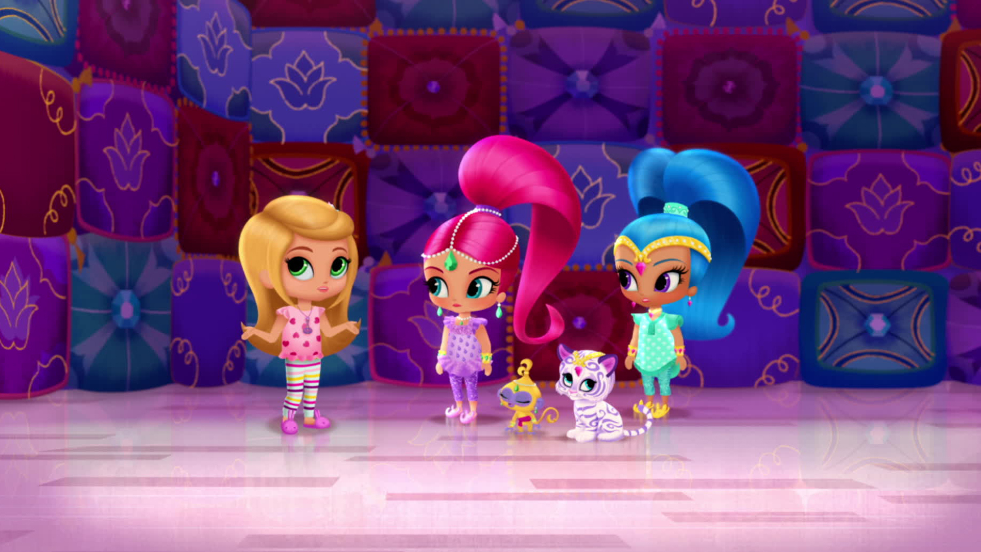Mira Shimmer y Shine, temporada 1, episodio 14: La pijamada en ...