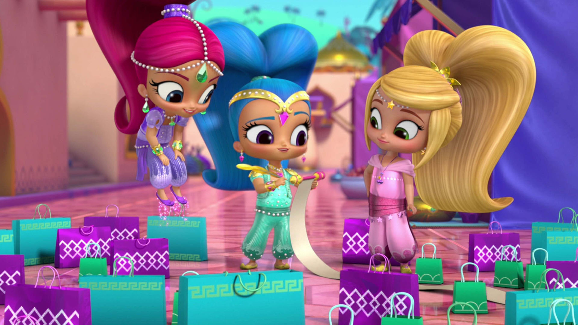 Mira Shimmer y Shine, temporada 3, episodio 5: La reunión familiar de ...