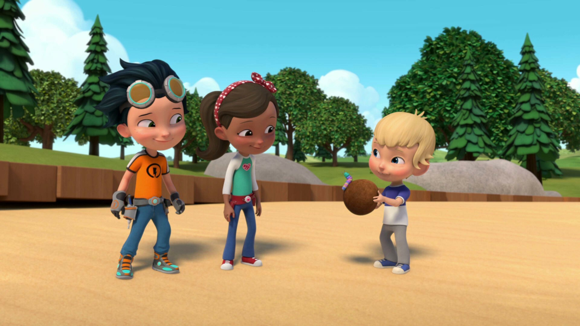 Ve Rusty Rivets: Rusty Rivets - La calamidad de orugas de Liam / El ...