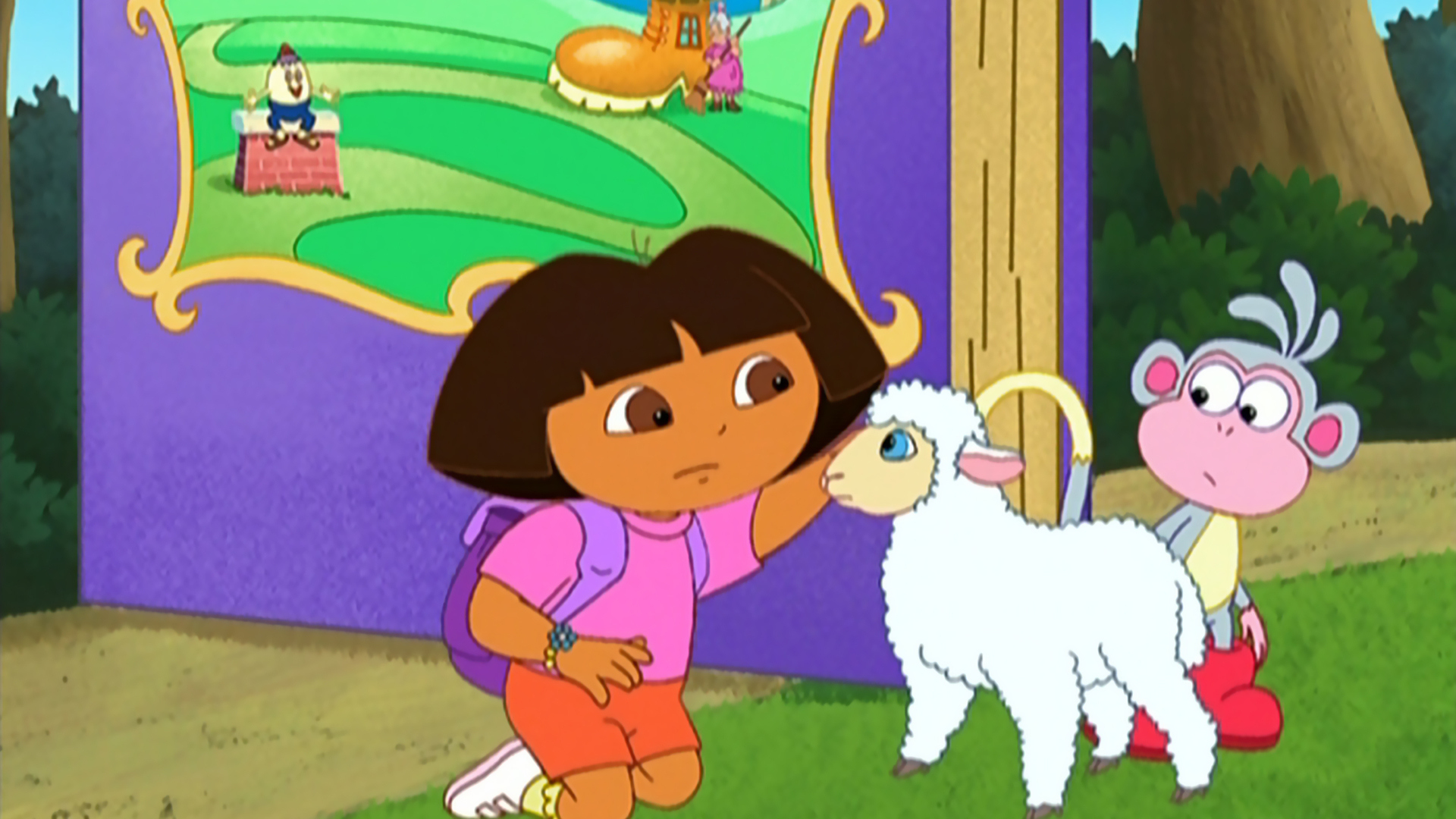 Ve Dora the Explorer: Dora the Explorer - Dora tenía un corderito ...