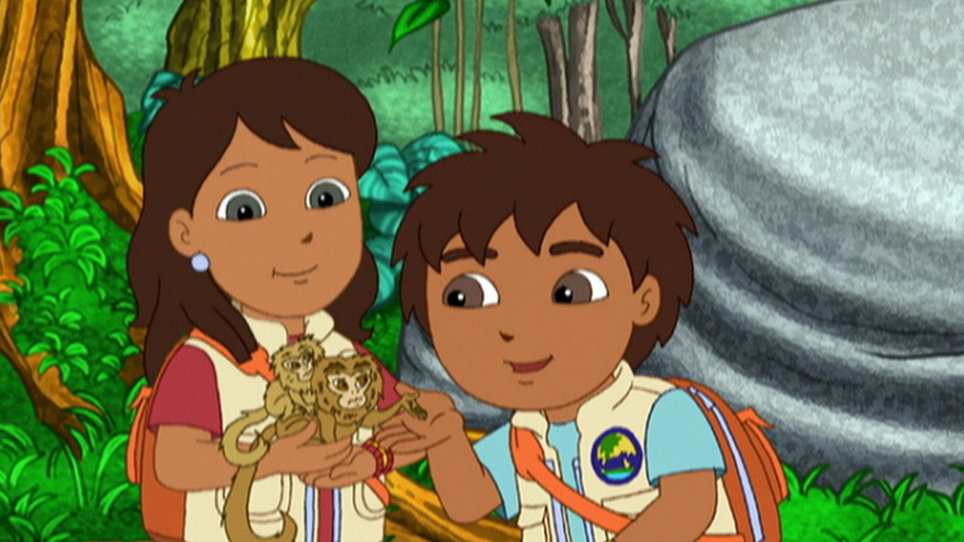 Mira Go, Diego, Go!, temporada 1, episodio 18: El Tití Leoncito en ...