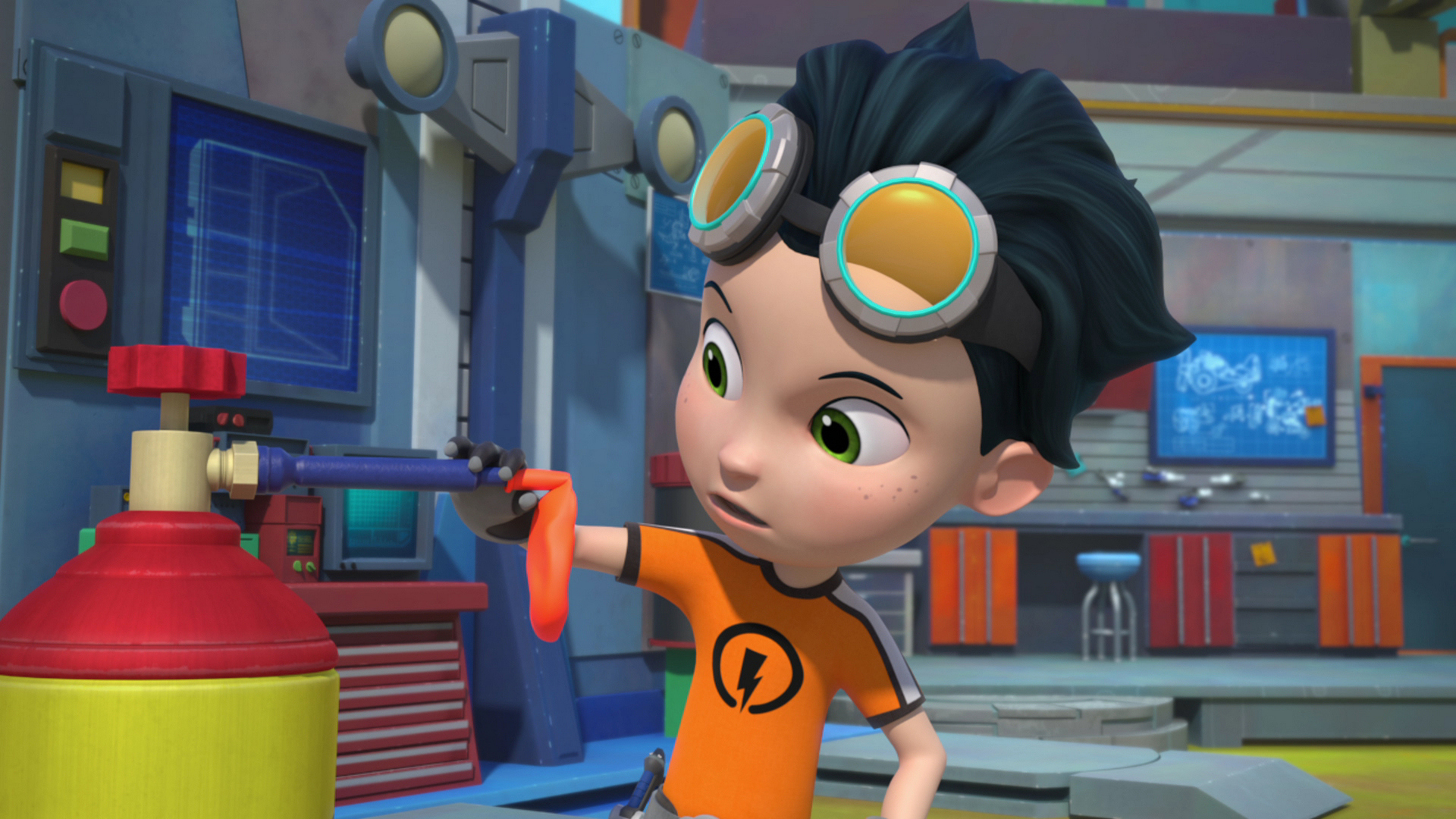 Ve Rusty Rivets: Rusty Rivets - Ruby y los Róstars / El rompeglobos ...