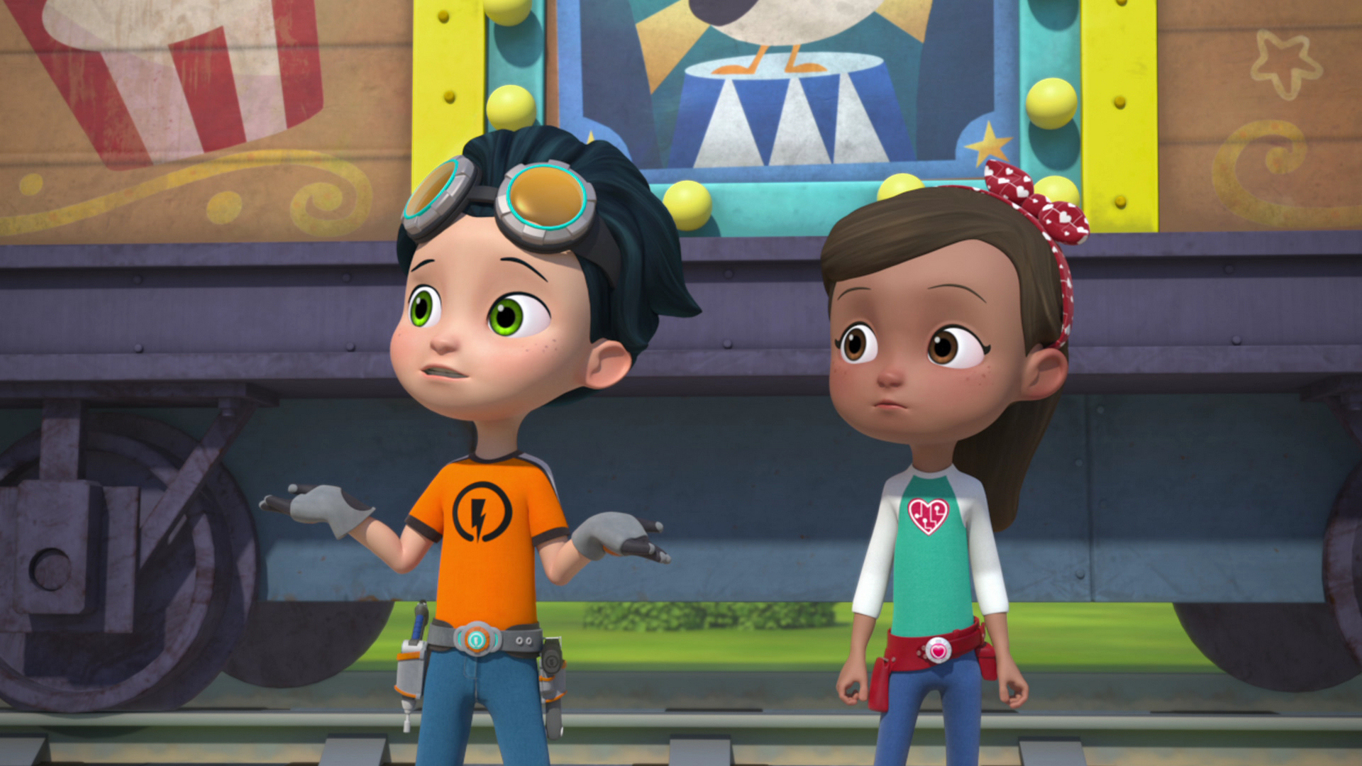 Ve Rusty Rivets: Rusty Rivets - El descuido de Rusty / Un problema ...