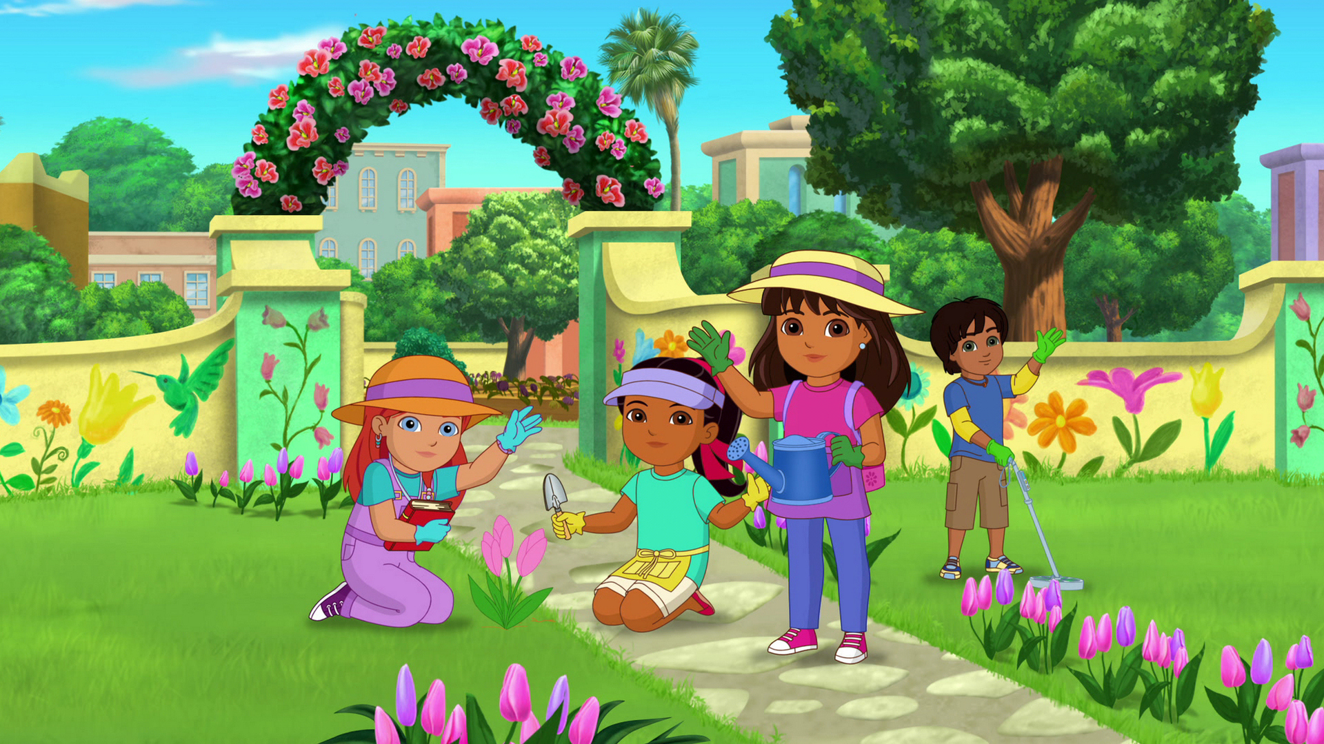 Ve Dora y sus Amigos: En la Ciudad!: Dora y sus Amigos: En la Ciudad! - Jardín Comunitario ...