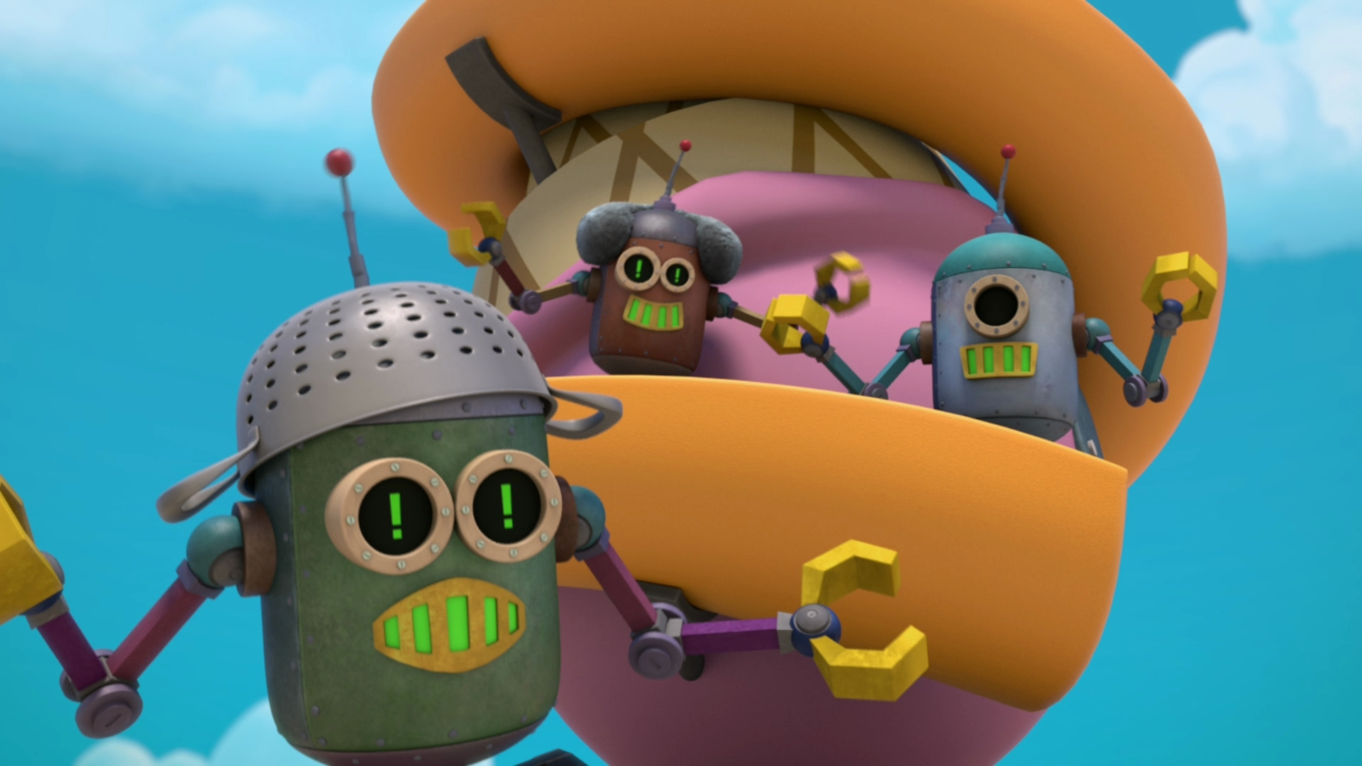 Ve Rusty Rivets: Rusty Rivets - Los Fritz Bits de Frankie / El desastre ...