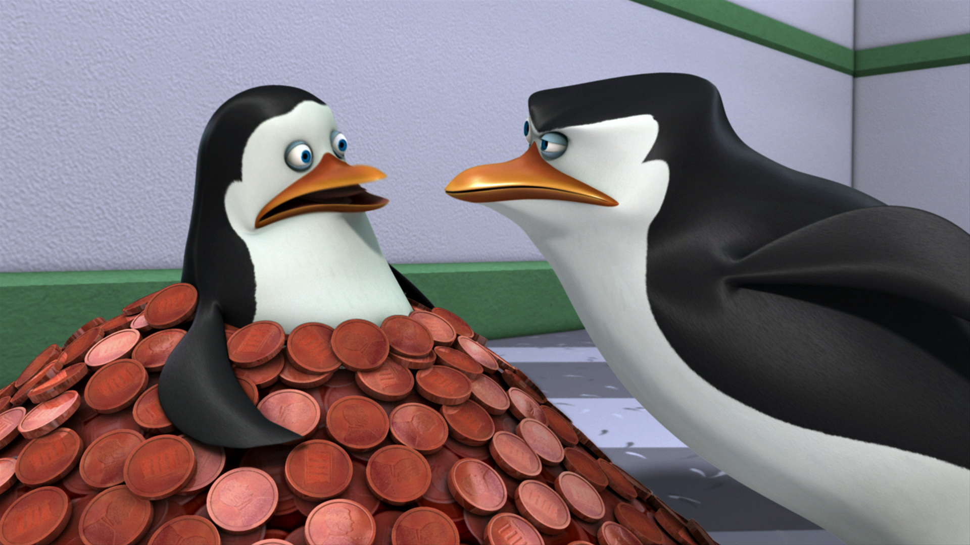 Pingüinos De Madagascar Desde