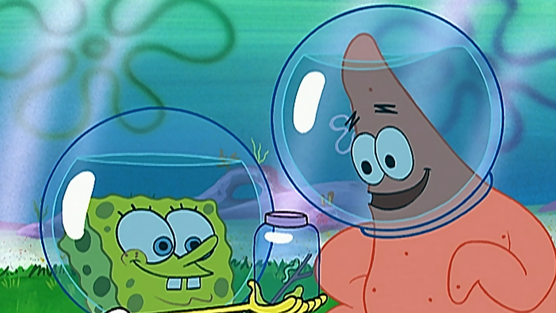Bob Esponja Y Patricio Feos