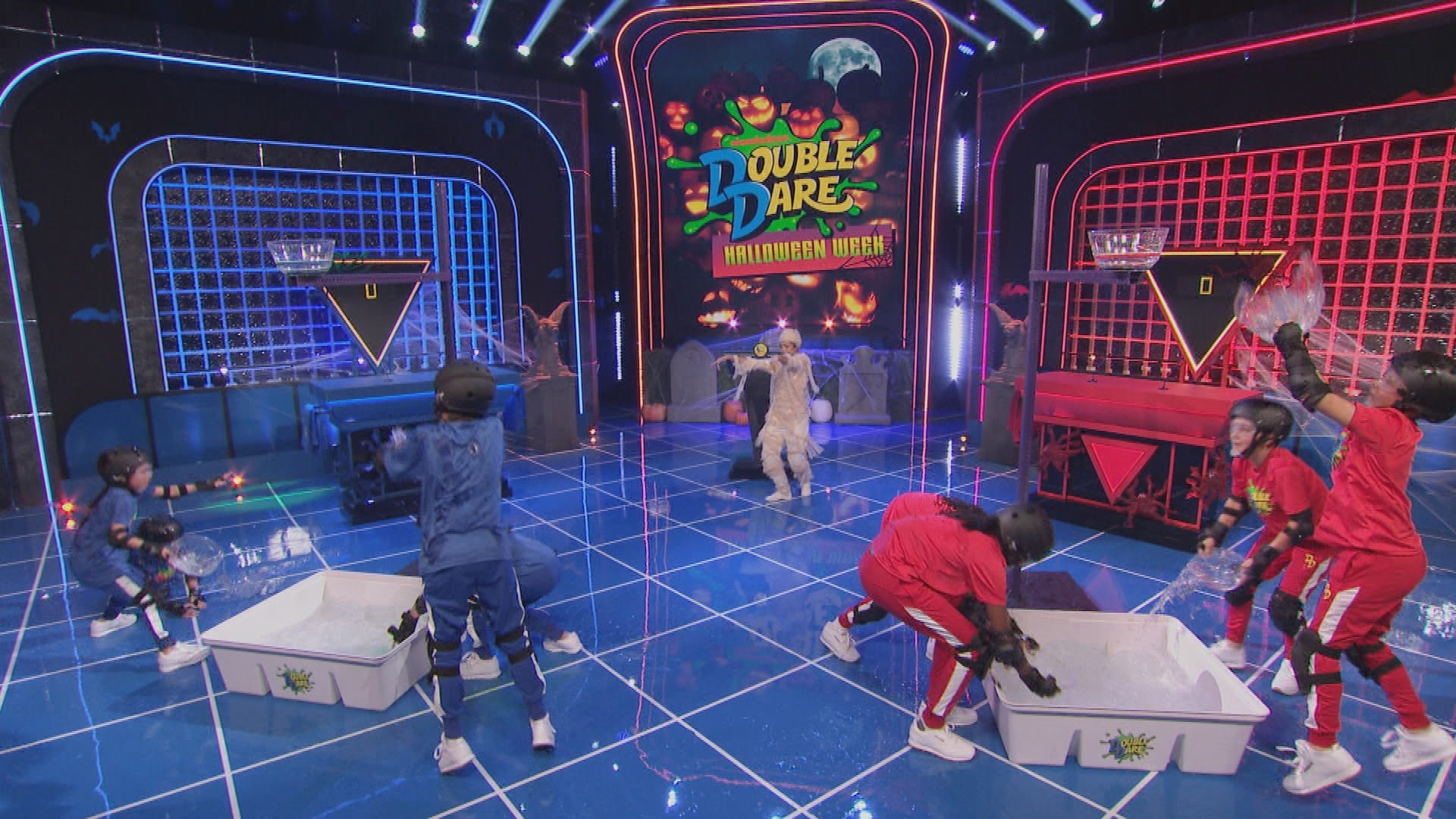 Watch Double Dare Season 2 Episode 13: Halloween Week Game 1 ...