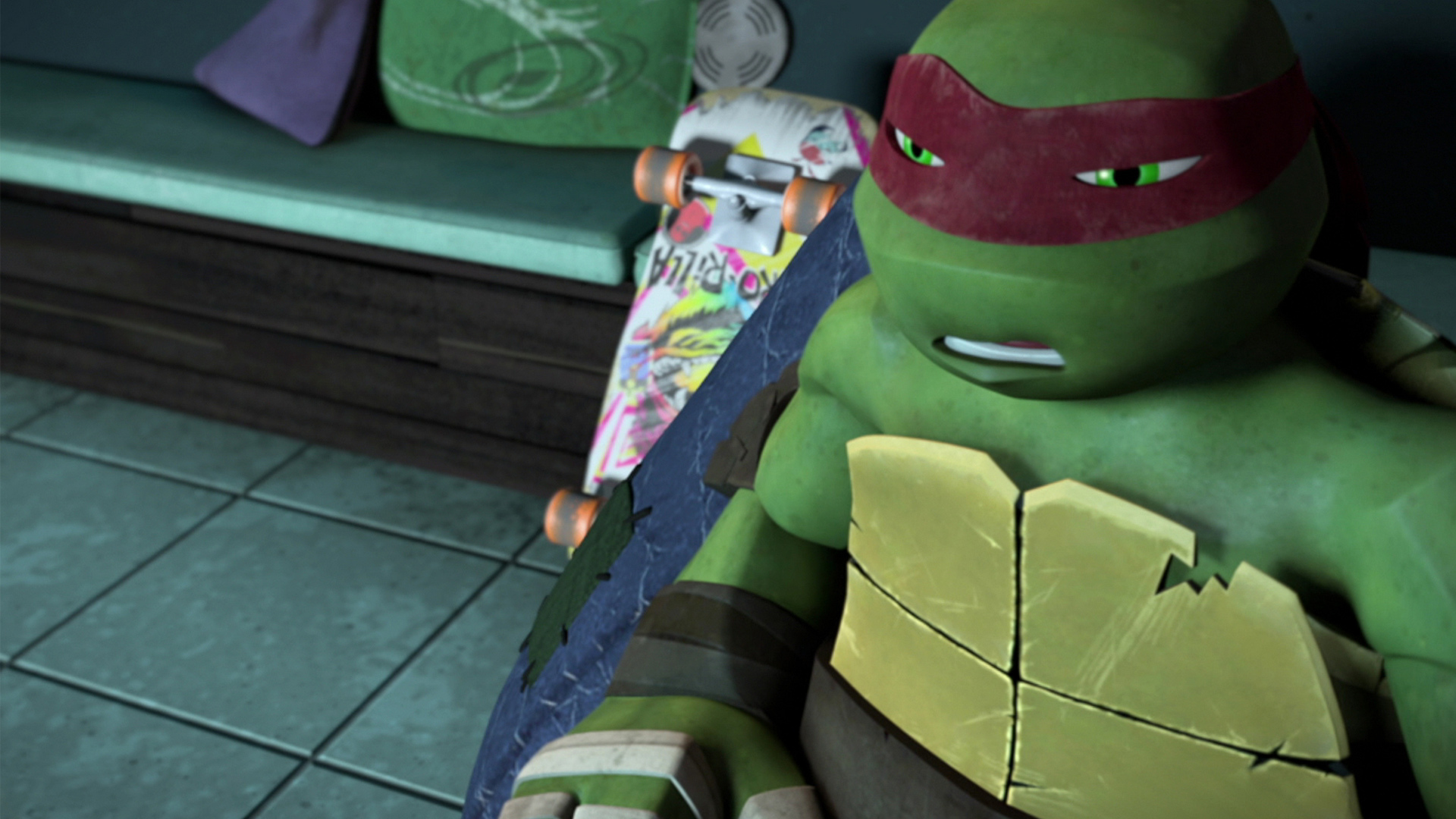 Raph From Teenage Mutant Ninja Turtles Sad