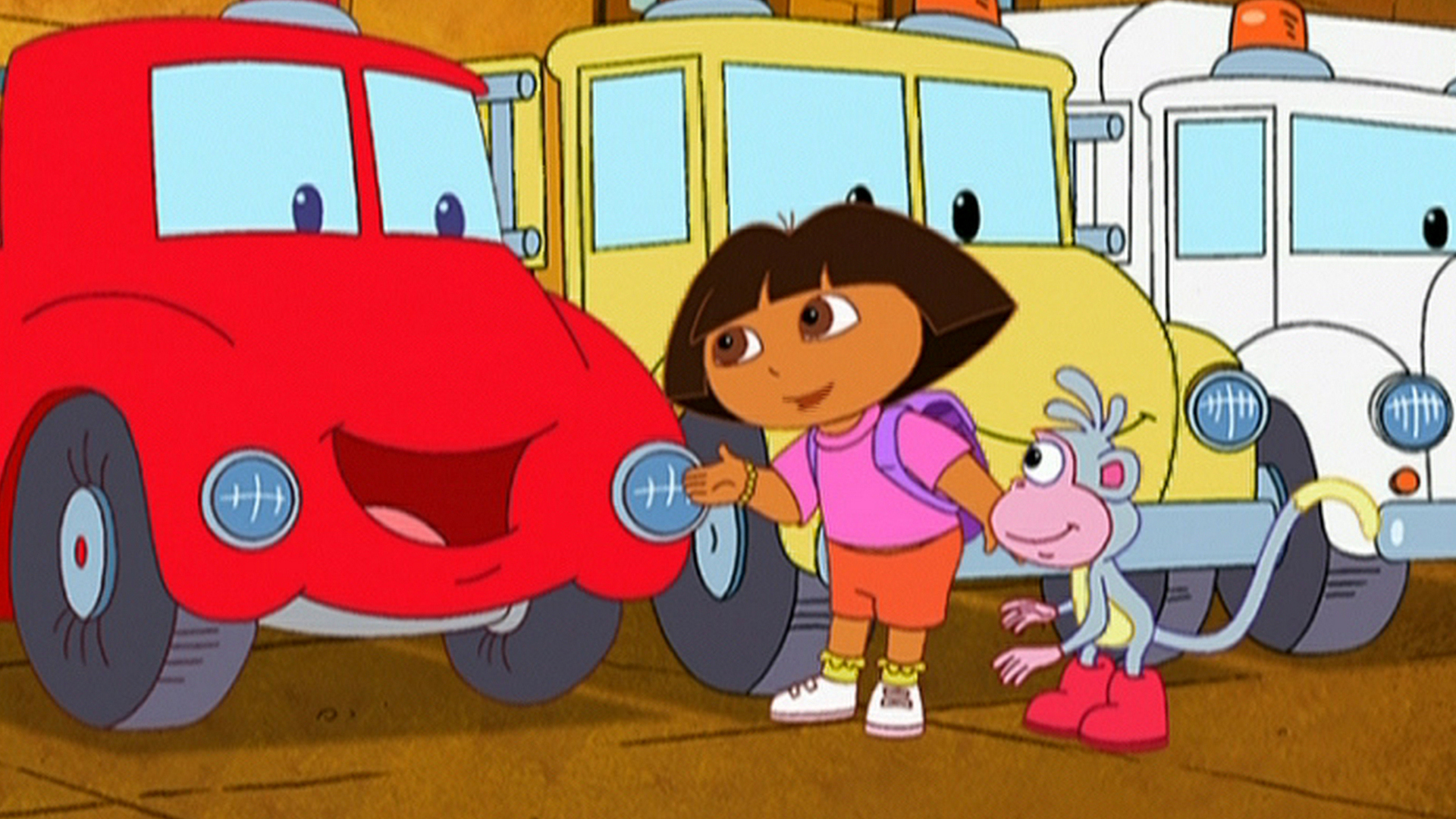 Watch Dora the Explorer Season 2 Episode 5: Rojo, The Firetruck ...