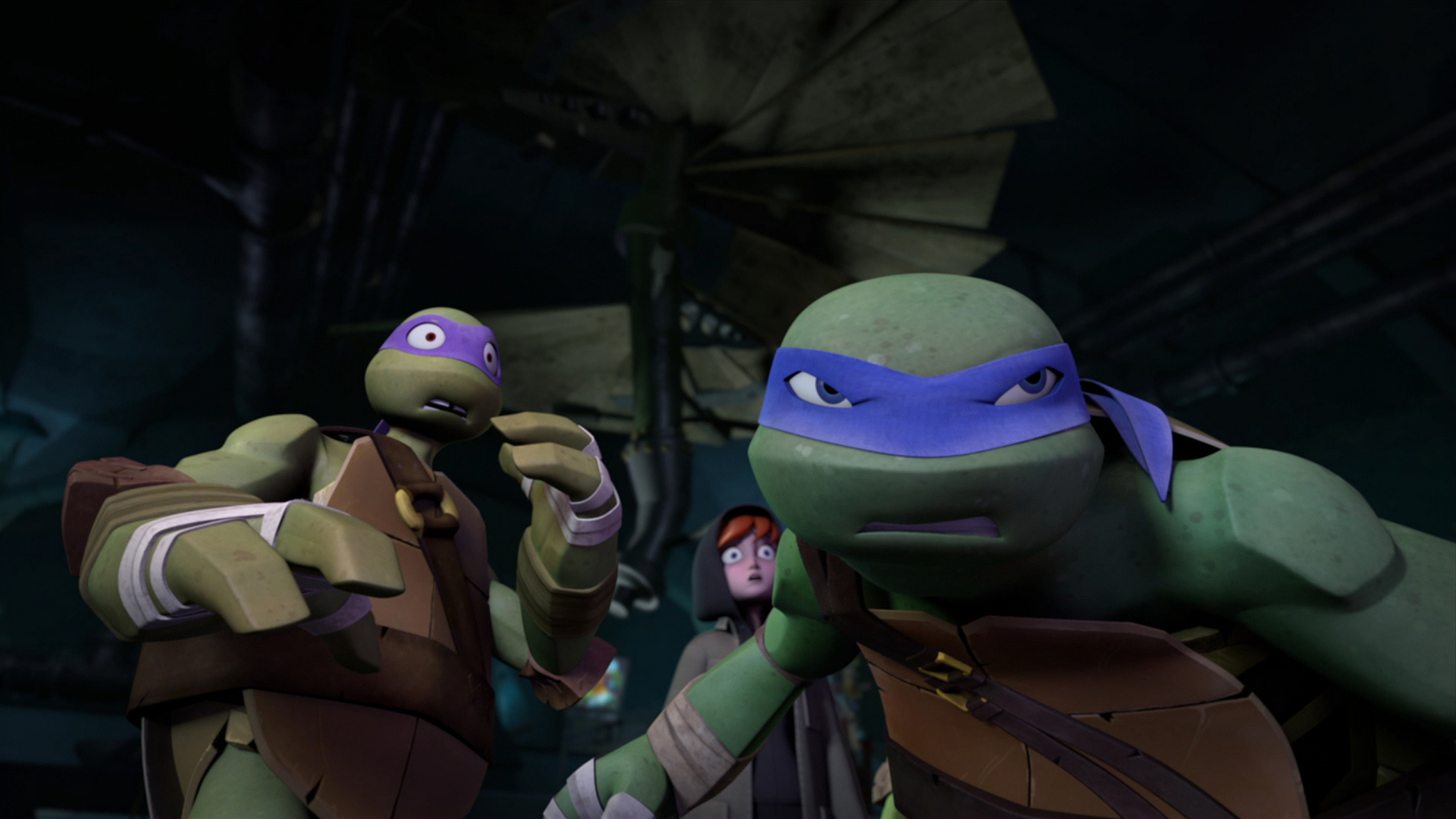 Tmnt 2012 Donnie Y Leo