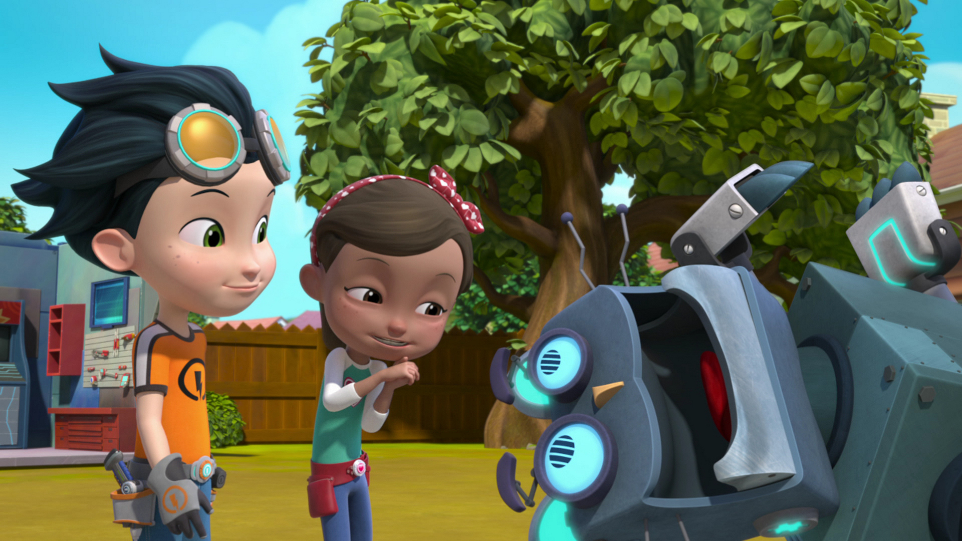 Ve Rusty Rivets: Rusty Rivets - Rusty Robot / La catástrofe gatuna de ...