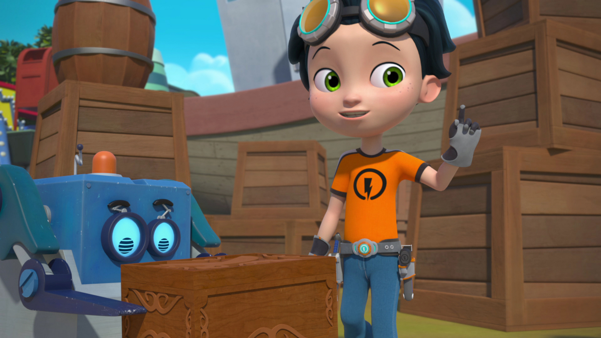 Watch Rusty Rivets: Rusty Rivets - Rusty Marks The Spot / Rusty's Bits ...