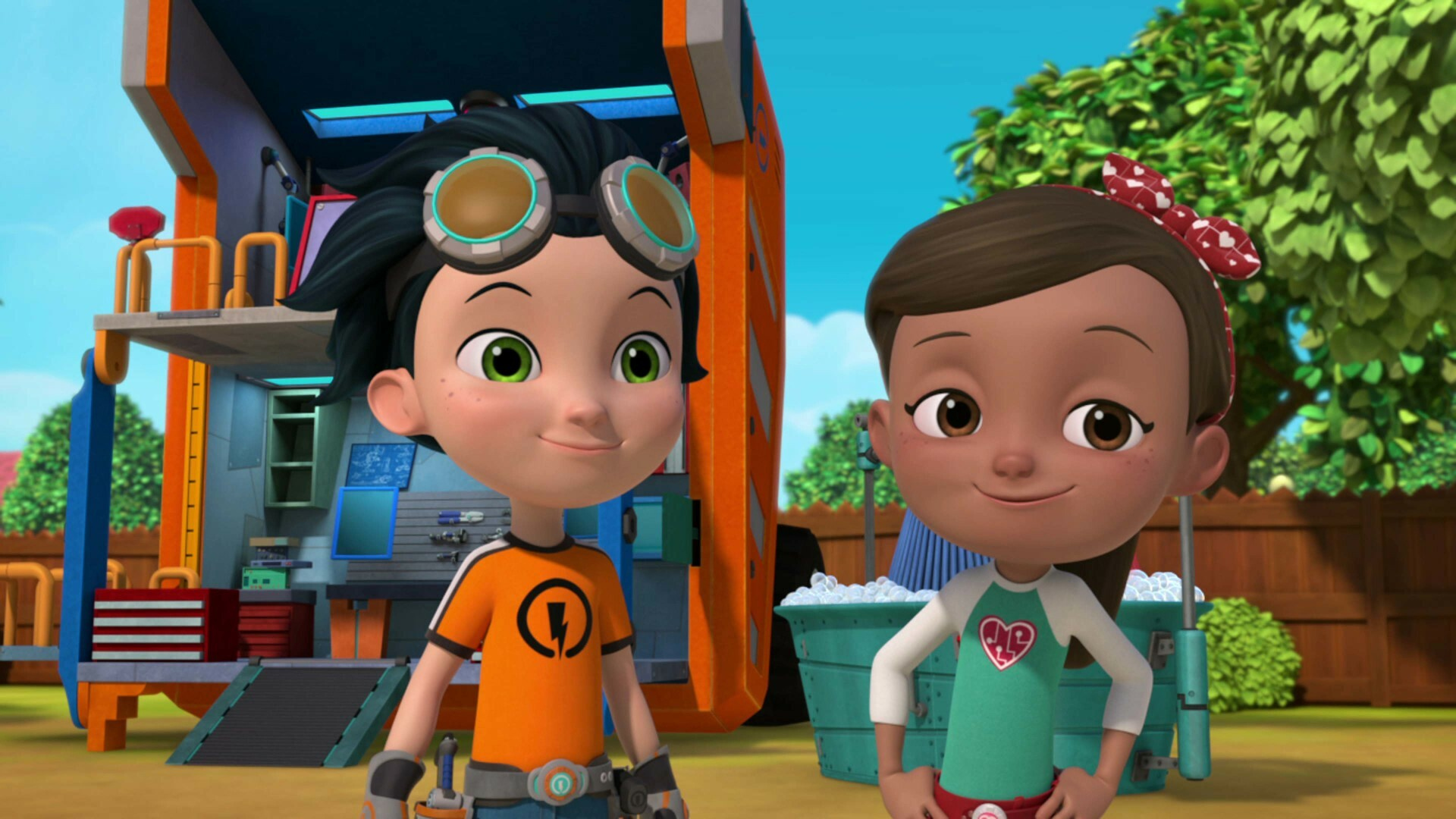 Schau Rusty Rivets Staffel 2 Folge 21: Rusty Rivets - Rustys Schaum ...