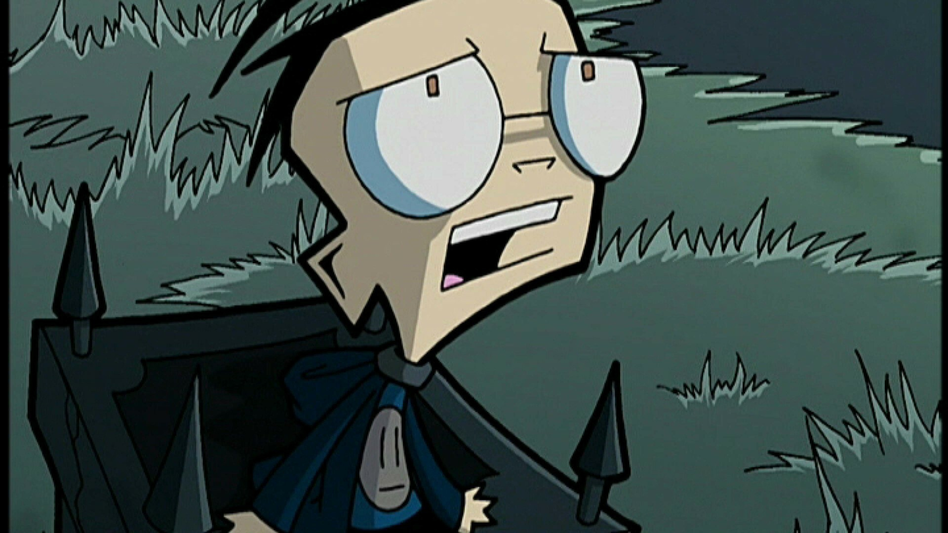 Invader Zim Vector Waffles