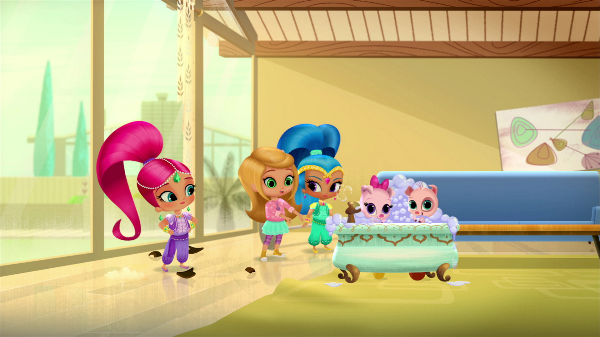 Watch Shimmer and Shine: Shimmer and Shine - What a Pig Mess - Full Show on Paramount+ Australia