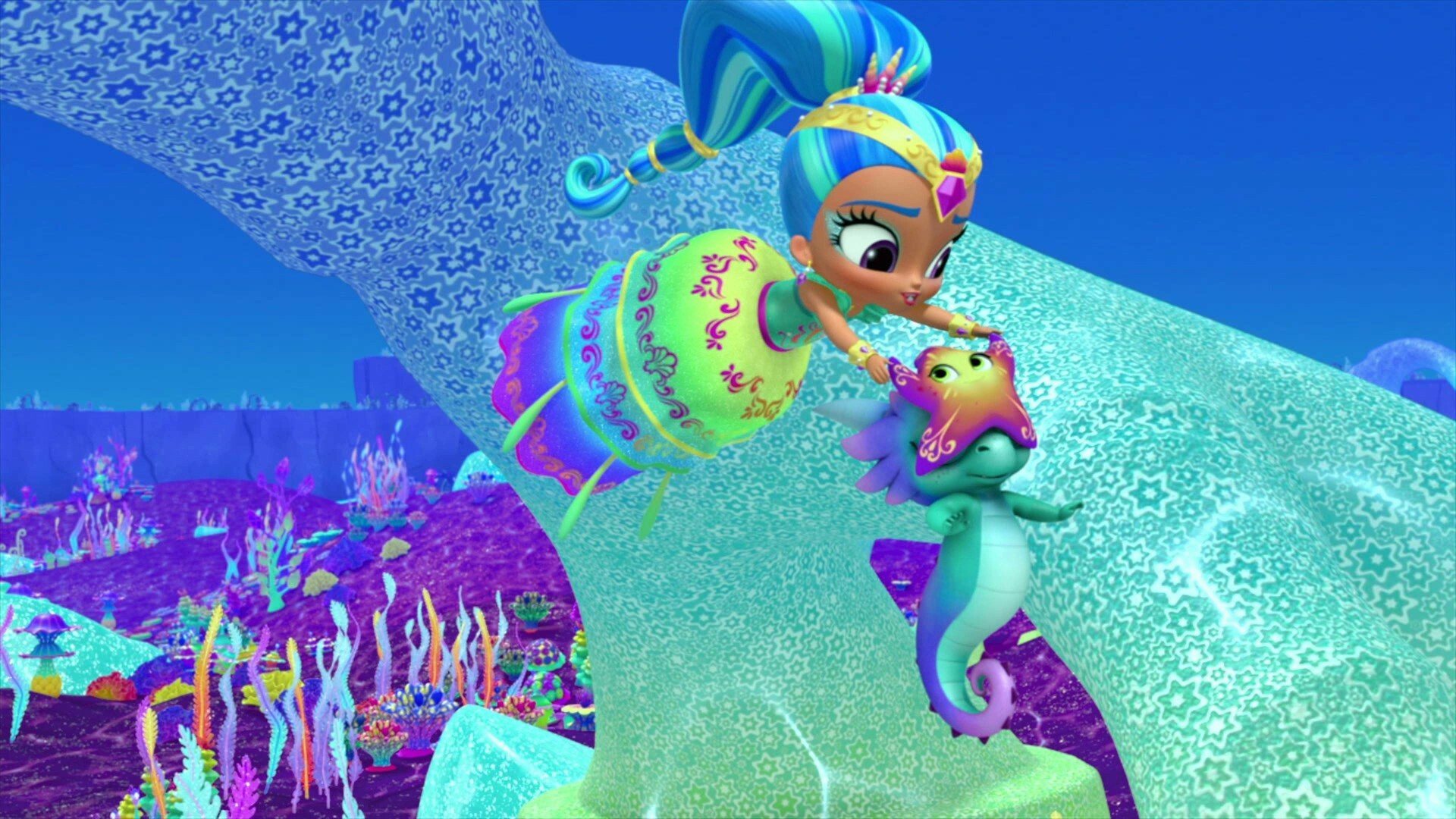 Guarda Shimmer and Shine stagione 4 episodio 20: La strega del mare ...
