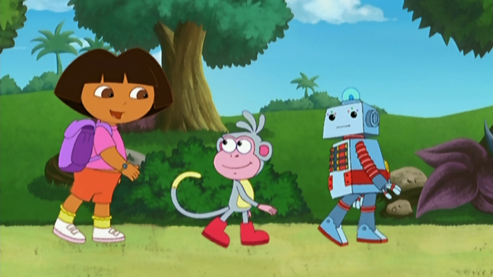 Dora L'exploratrice Robot Dora The Explorer S03E14 Dora Saves The Game