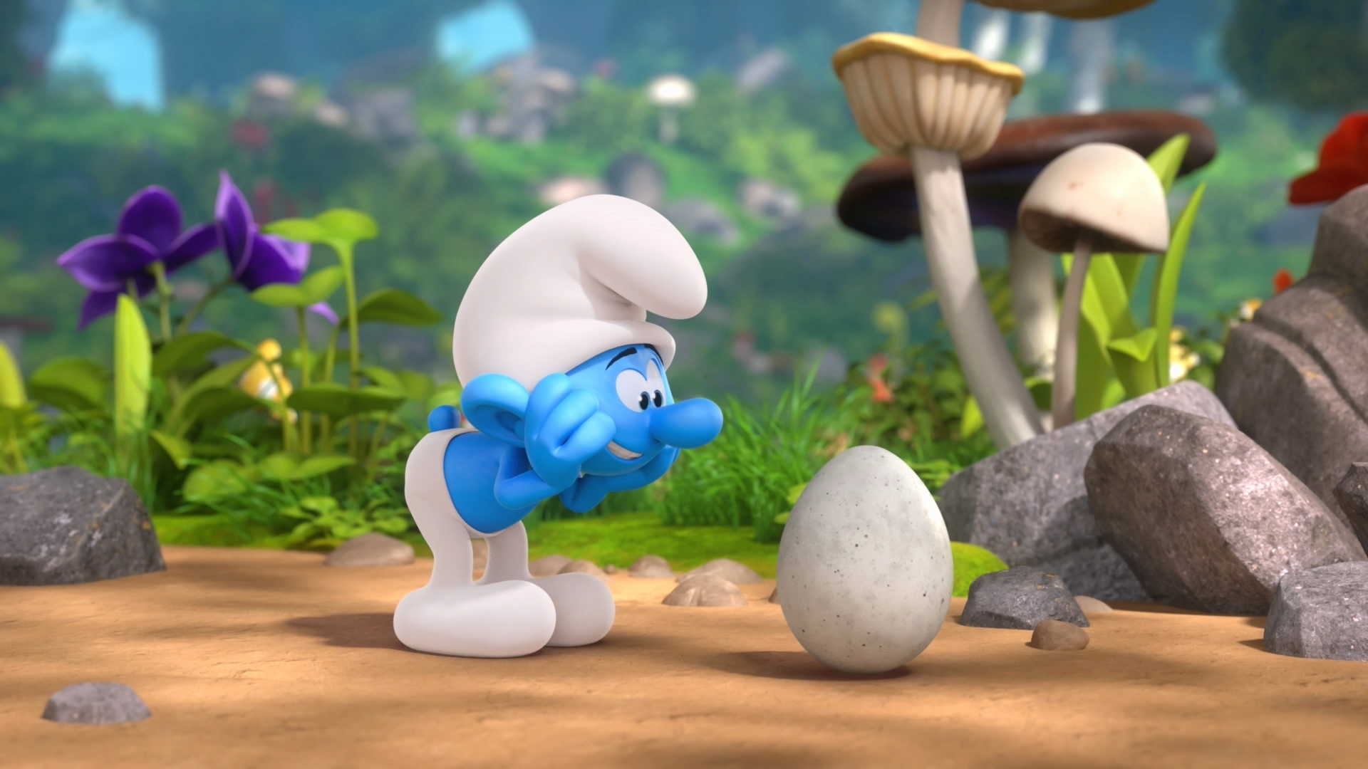 Watch The Smurfs Season 1 Episode 9 Bringing Up Smurfy The Makeover