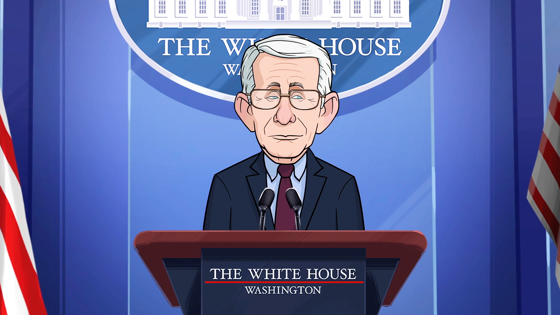 Regarder l’épisode 11, saison 3 de Our Cartoon President : Unité du ...
