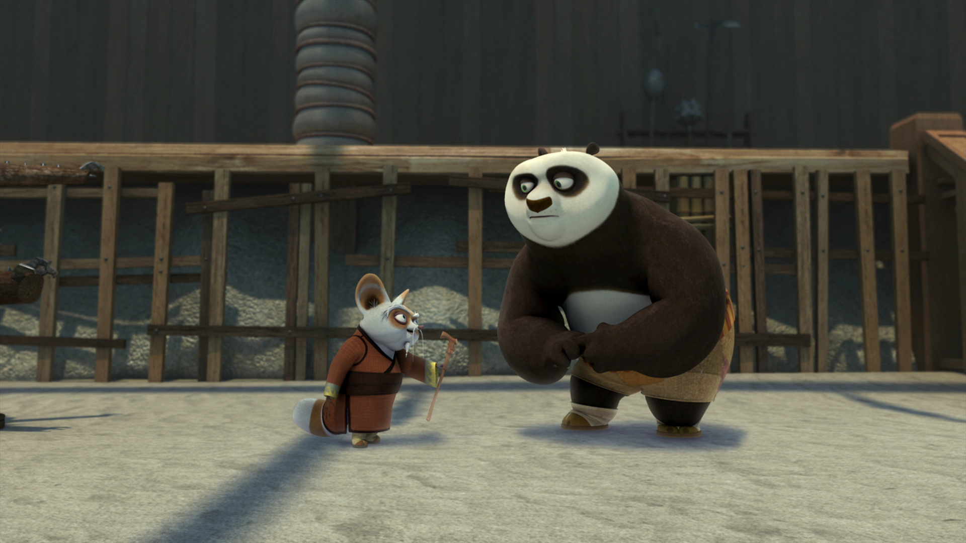 Regarder Kung Fu Panda: L'incroyable Legende : Kung Fu Panda: L ...