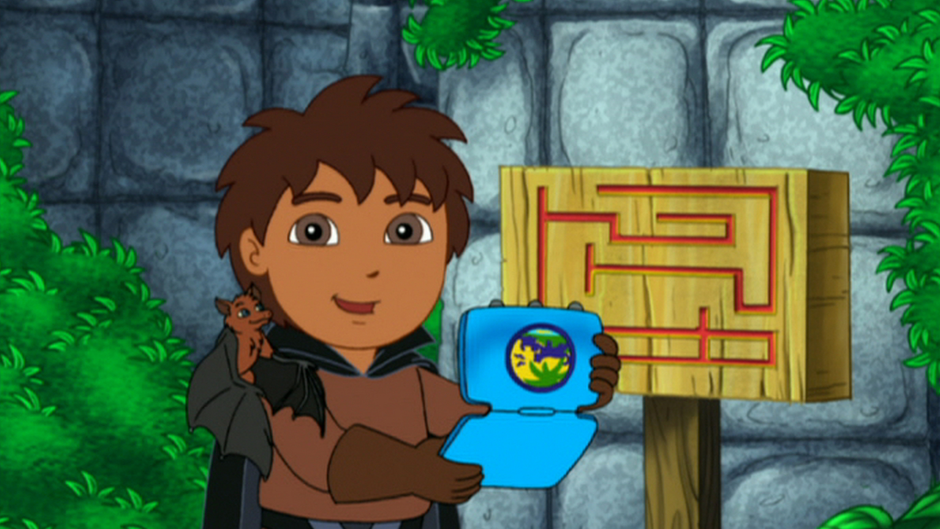 Watch Go, Diego, Go! Season 3 Episode 12: Freddie the Fruit Bat Saves ...