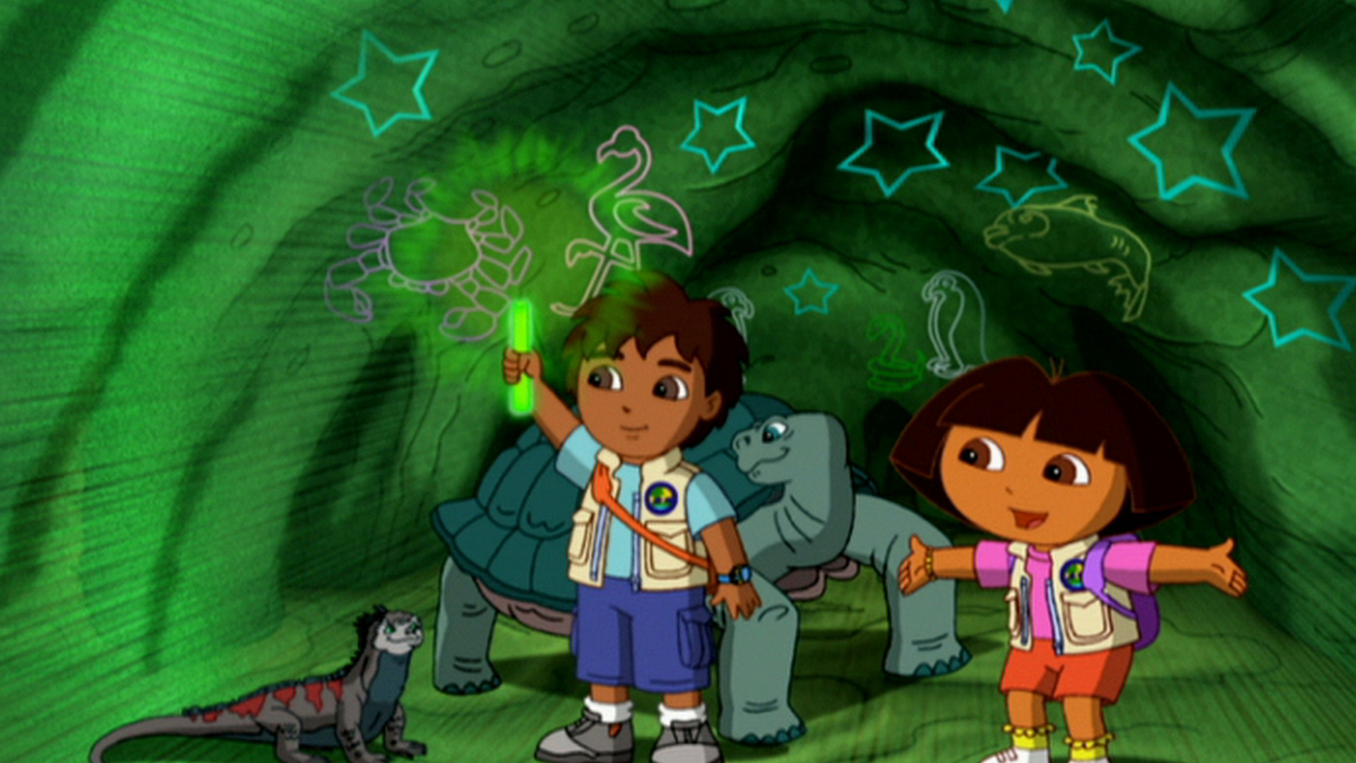 Watch Go, Diego, Go! Season 3 Episode 8: Save the Giant Tortoises ...