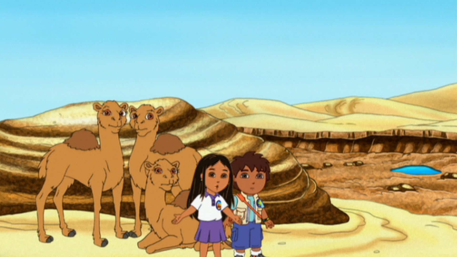 Watch Go, Diego, Go! Season 3 Episode 13: Egyptian Camel Adventure ...