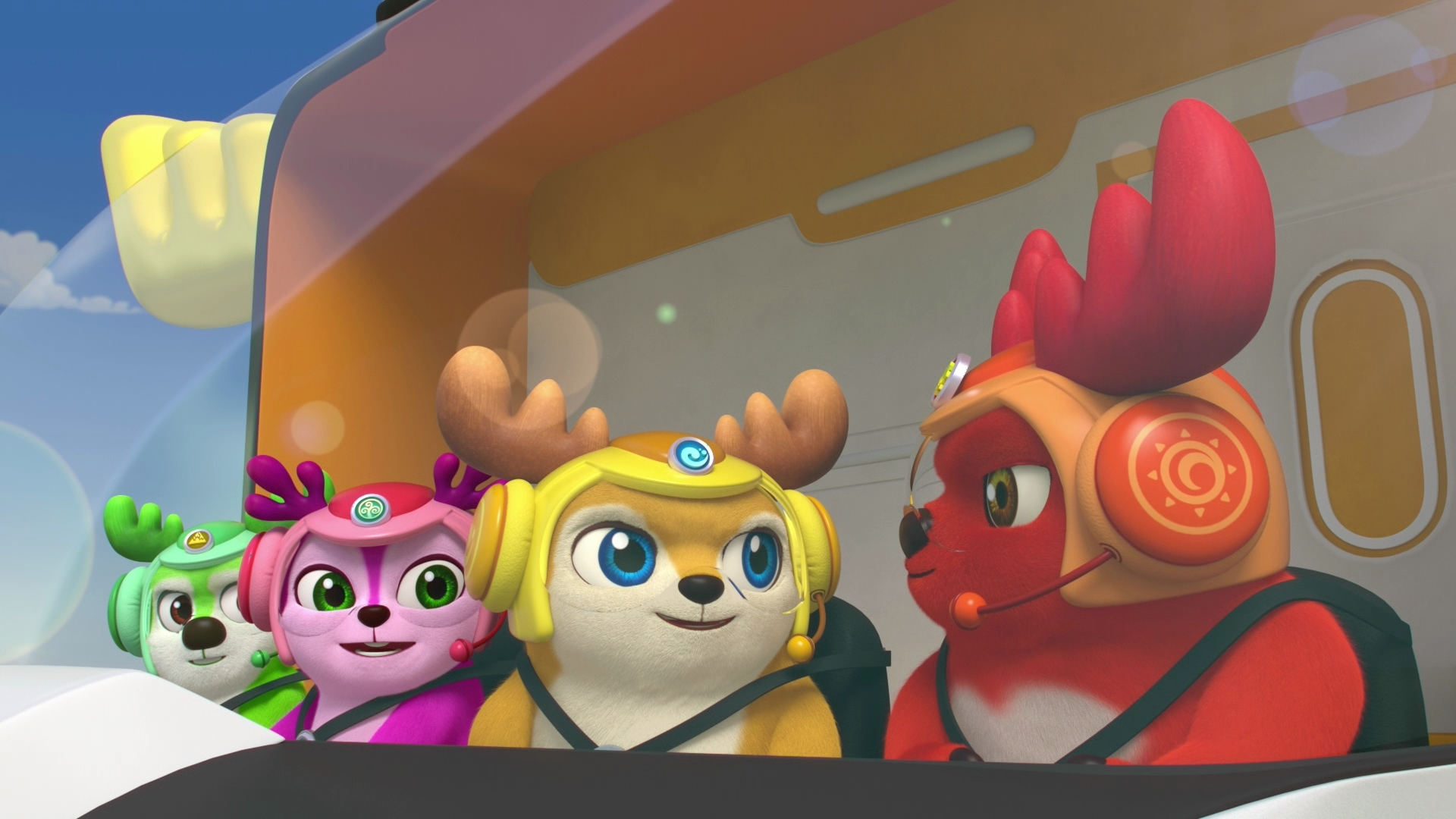 Watch Deer Squad Season 1 Episode 12: Sky Art/The Great Race ...