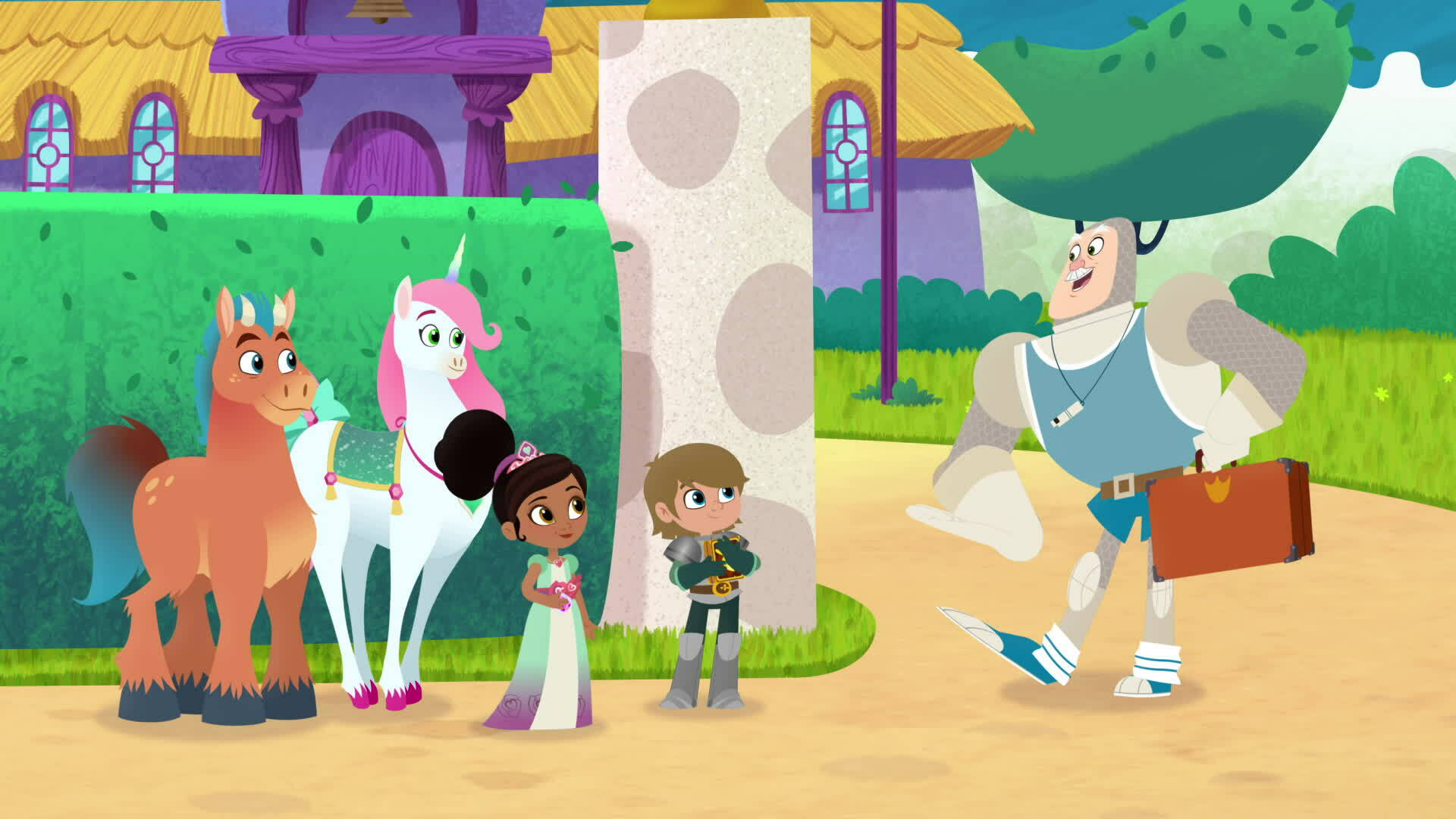 Watch Nella The Princess Knight Season 1 Episode 9: Sir Coach's ...