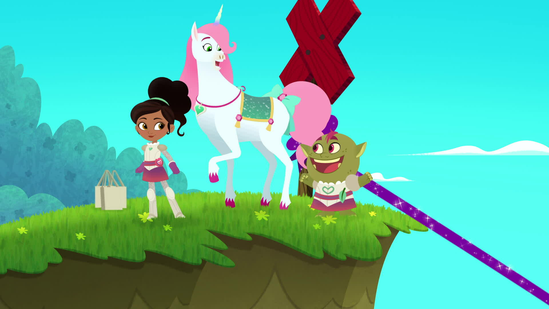 Watch Nella The Princess Knight: Nella The Princess Knight - Three's a ...