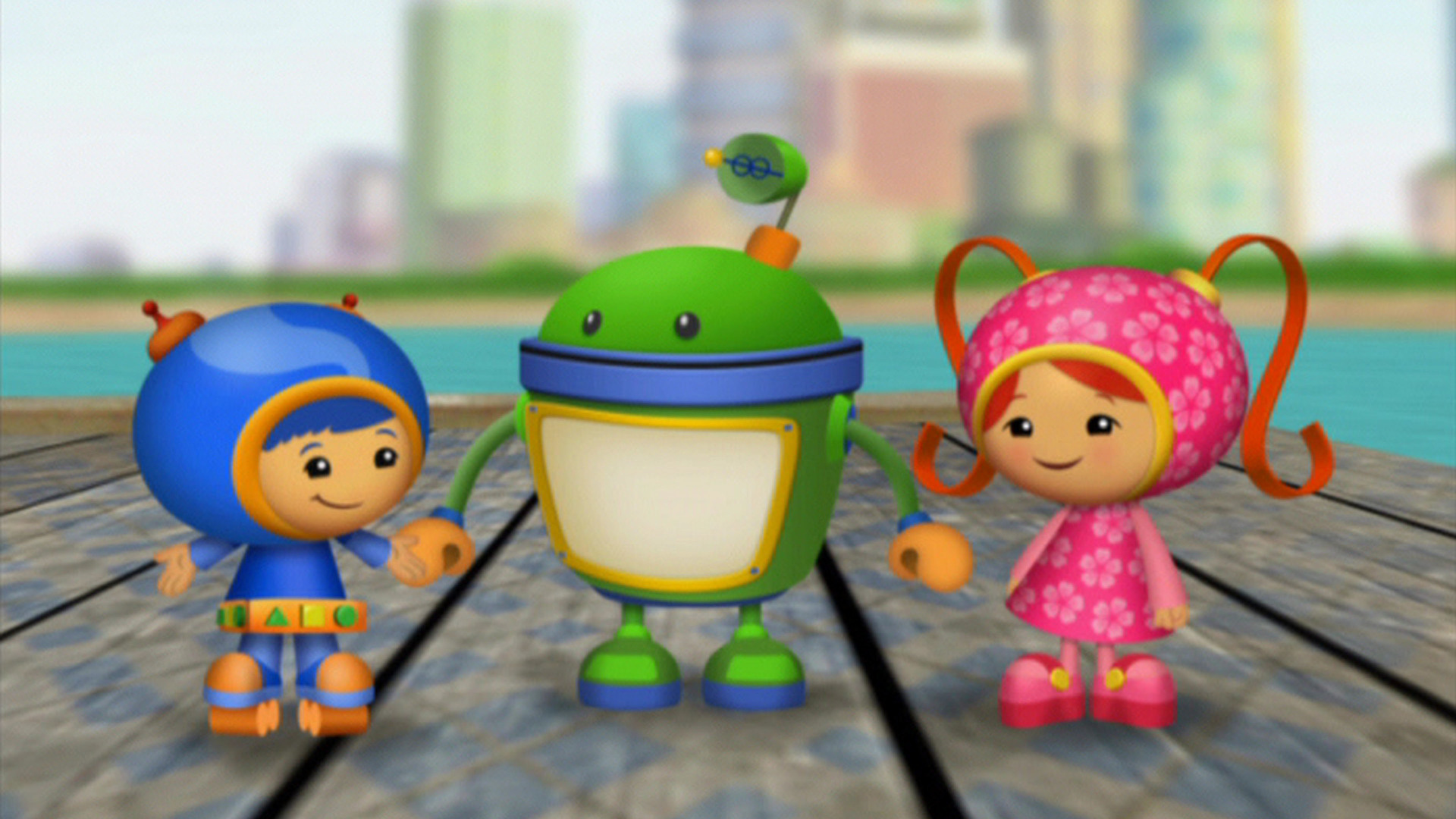 Schaue dir Team Umizoomi Staffel 1 Folge 3: Der Wasserspielplatz an ...