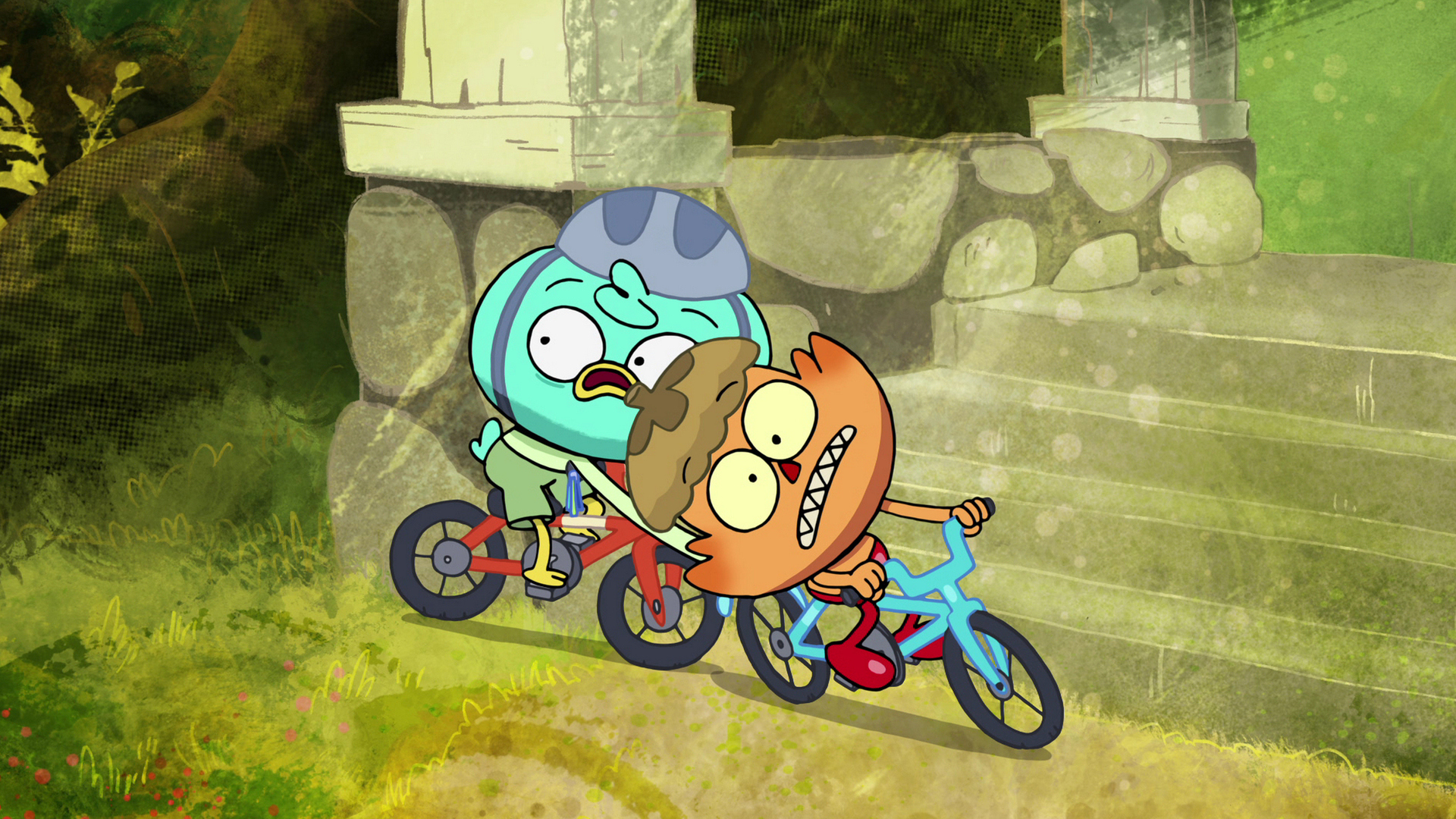 Watch Harvey Beaks Season 1 Episode 3: The Rentl Bike / Anti-Valentine ...