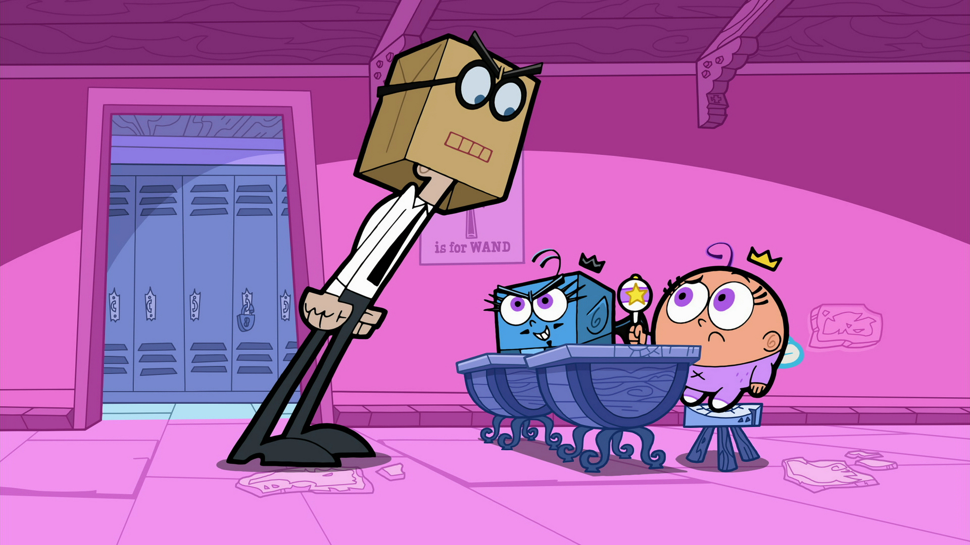 the oddparents school