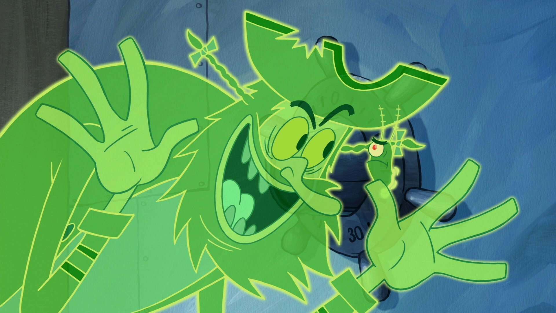 Regarder Bob l'éponge : Bob l'éponge - Le fantôme de Plankton / Double ...