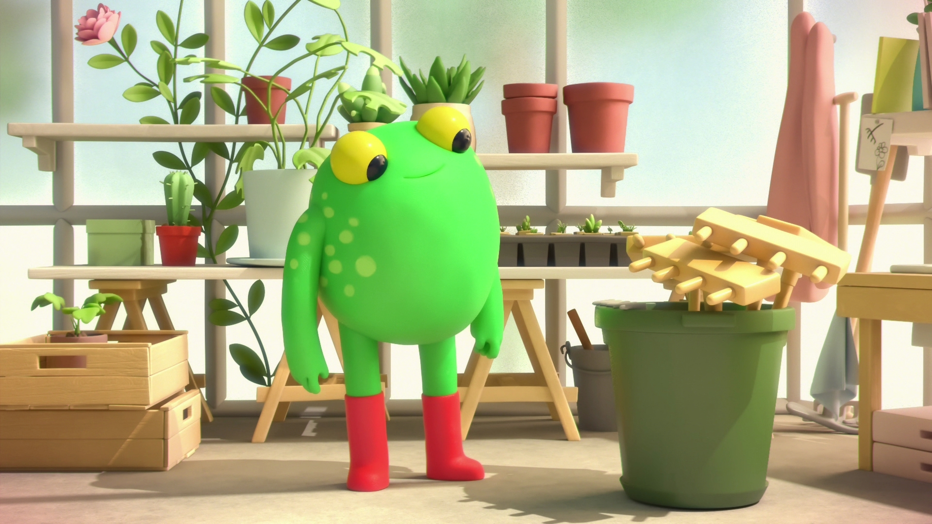 Regarder l’épisode 2, saison 1 de Anna et ses amis : La Balançoire ...