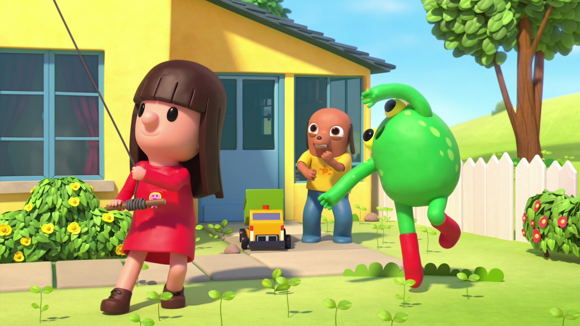 Regarder l’épisode 7, saison 1 de Anna et ses amis : Le Cerf-Volant ...